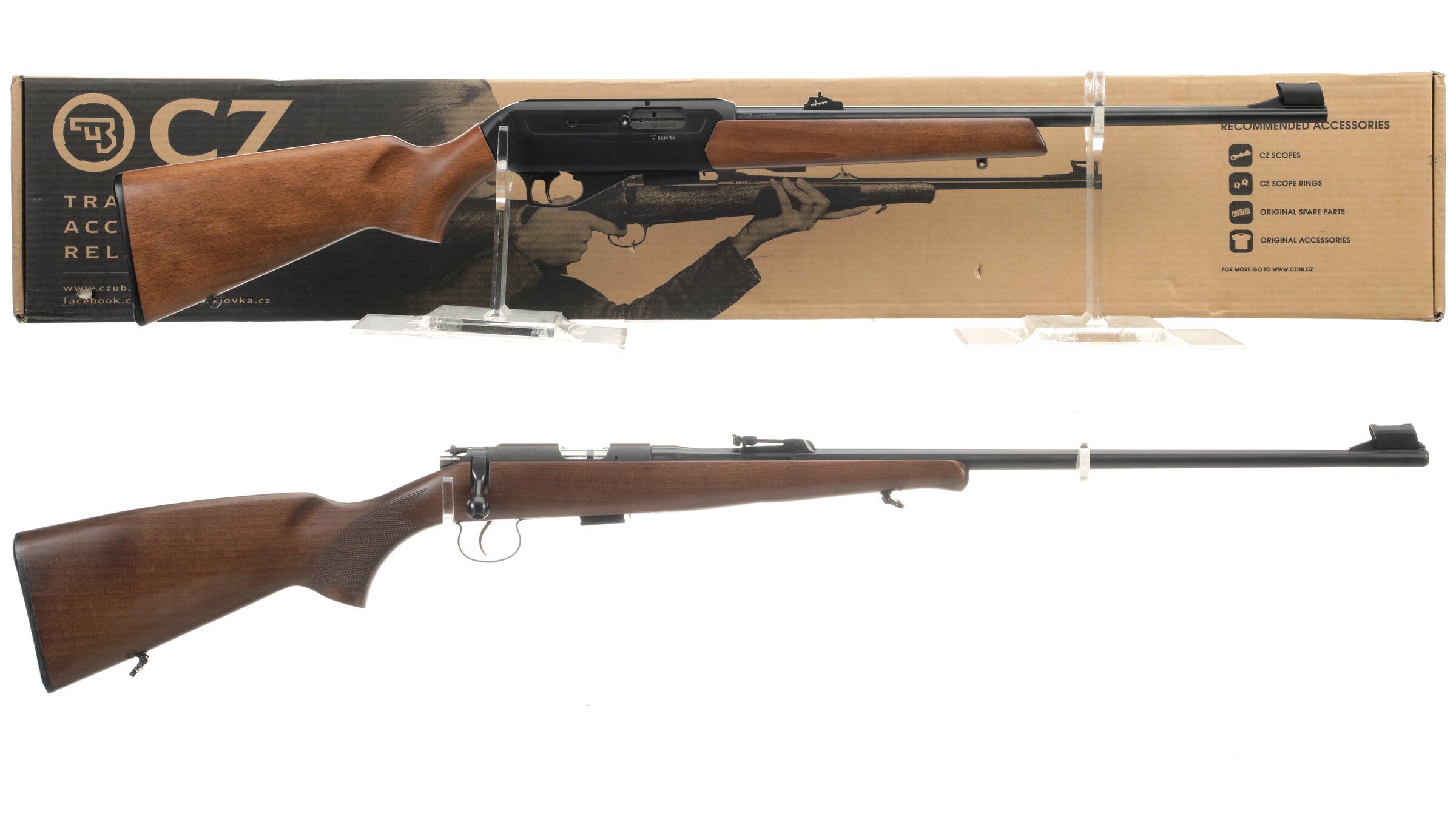 Two CZ Rifles | Rock Island Auction