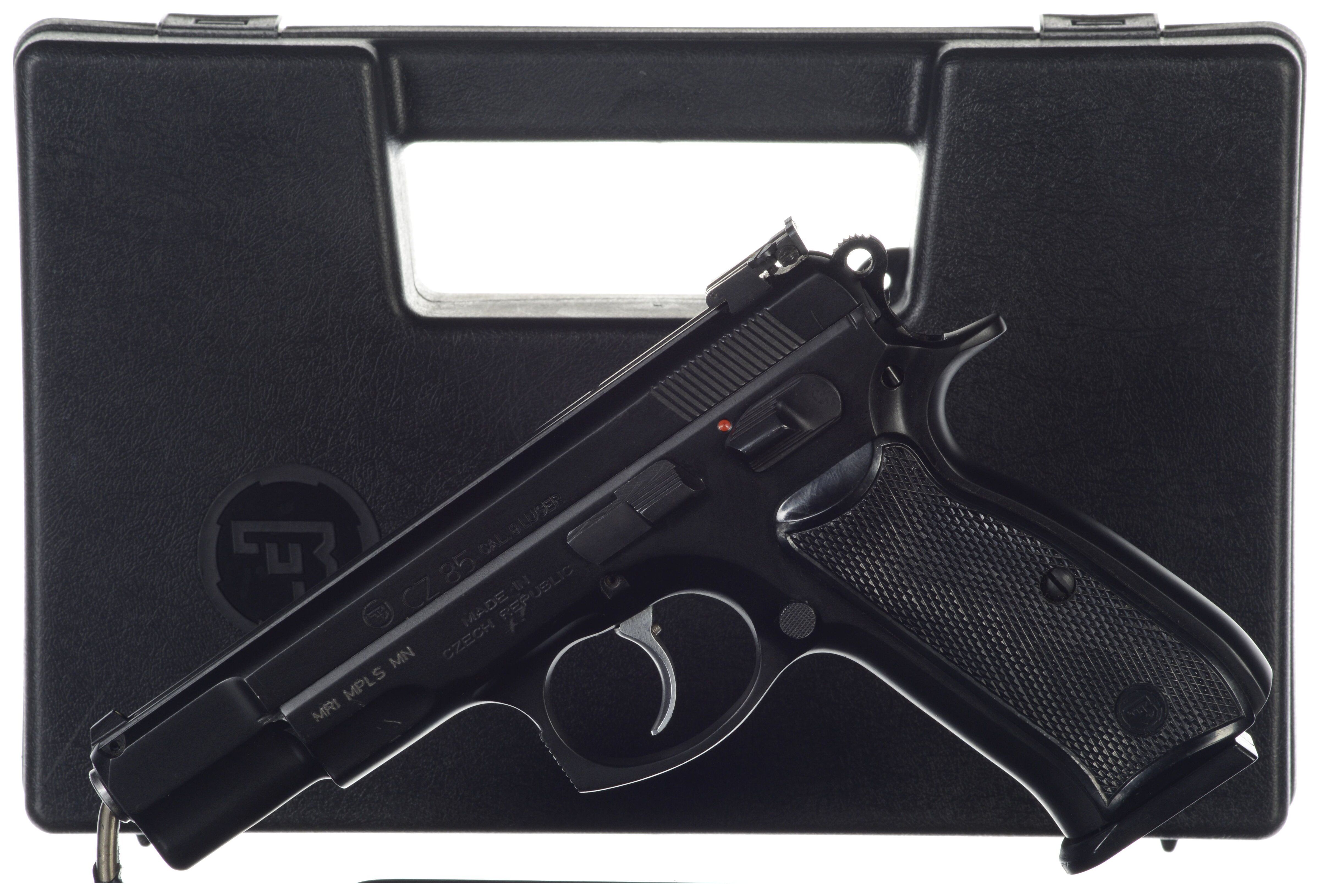 CZ Model 85 Semi-Automatic Pistol with Case | Rock Island Auction