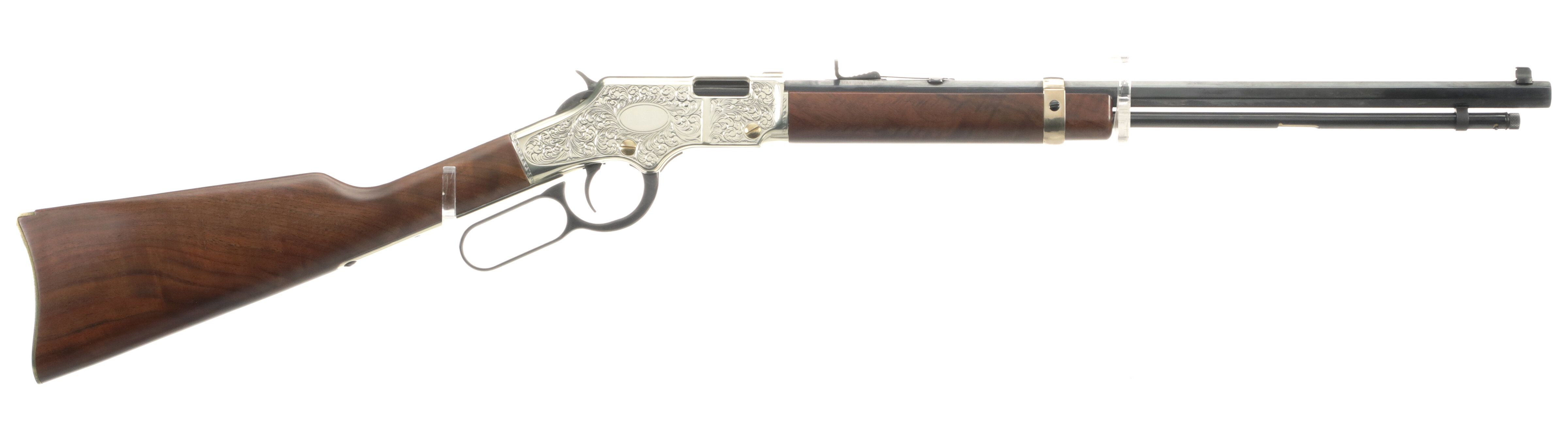 Engraved Henry Repeating Arms Golden Boy Lever Action Rifle | Rock ...
