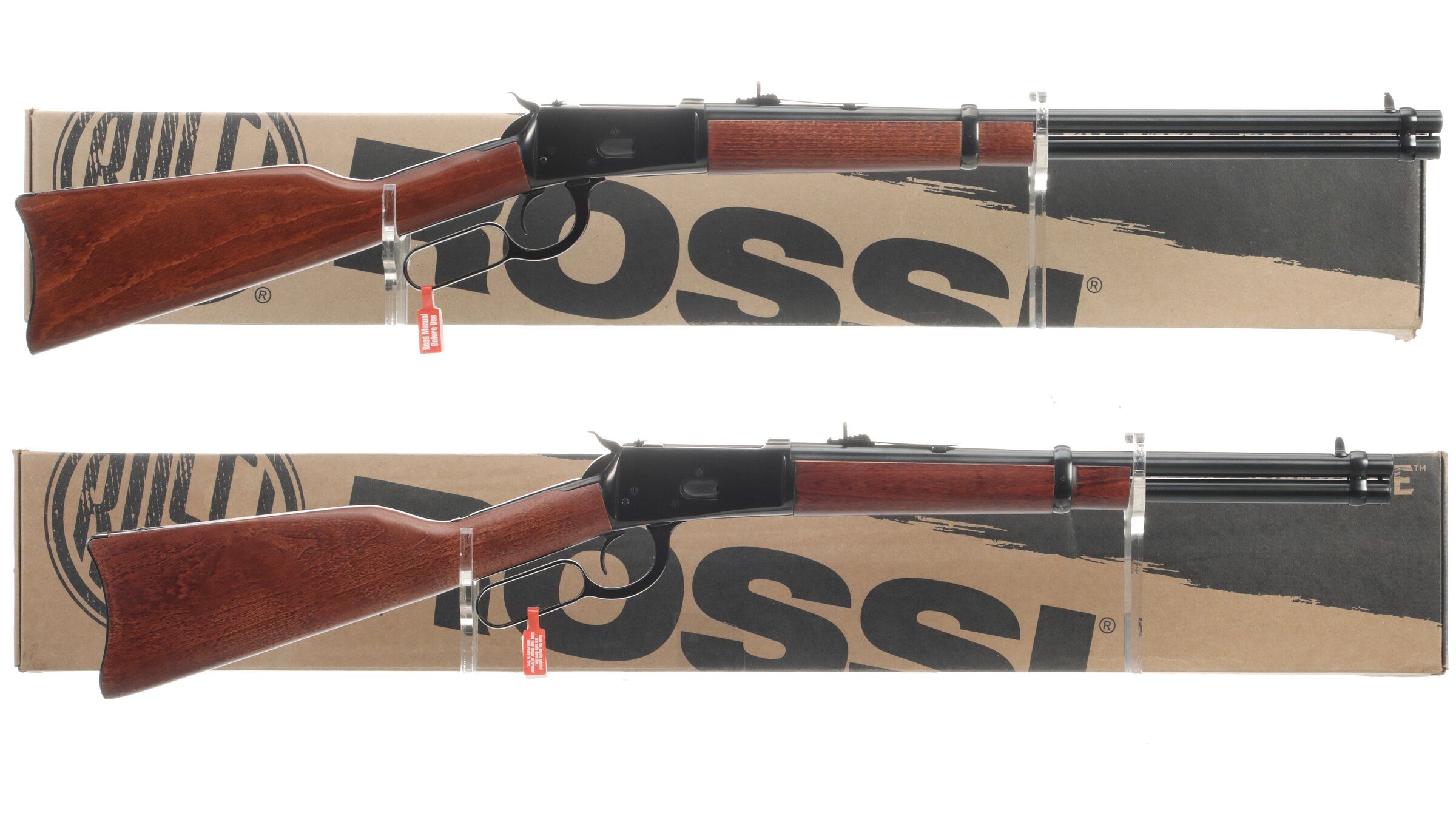 Two Rossi Model R92 Lever Action Rifles with Boxes | Rock Island Auction