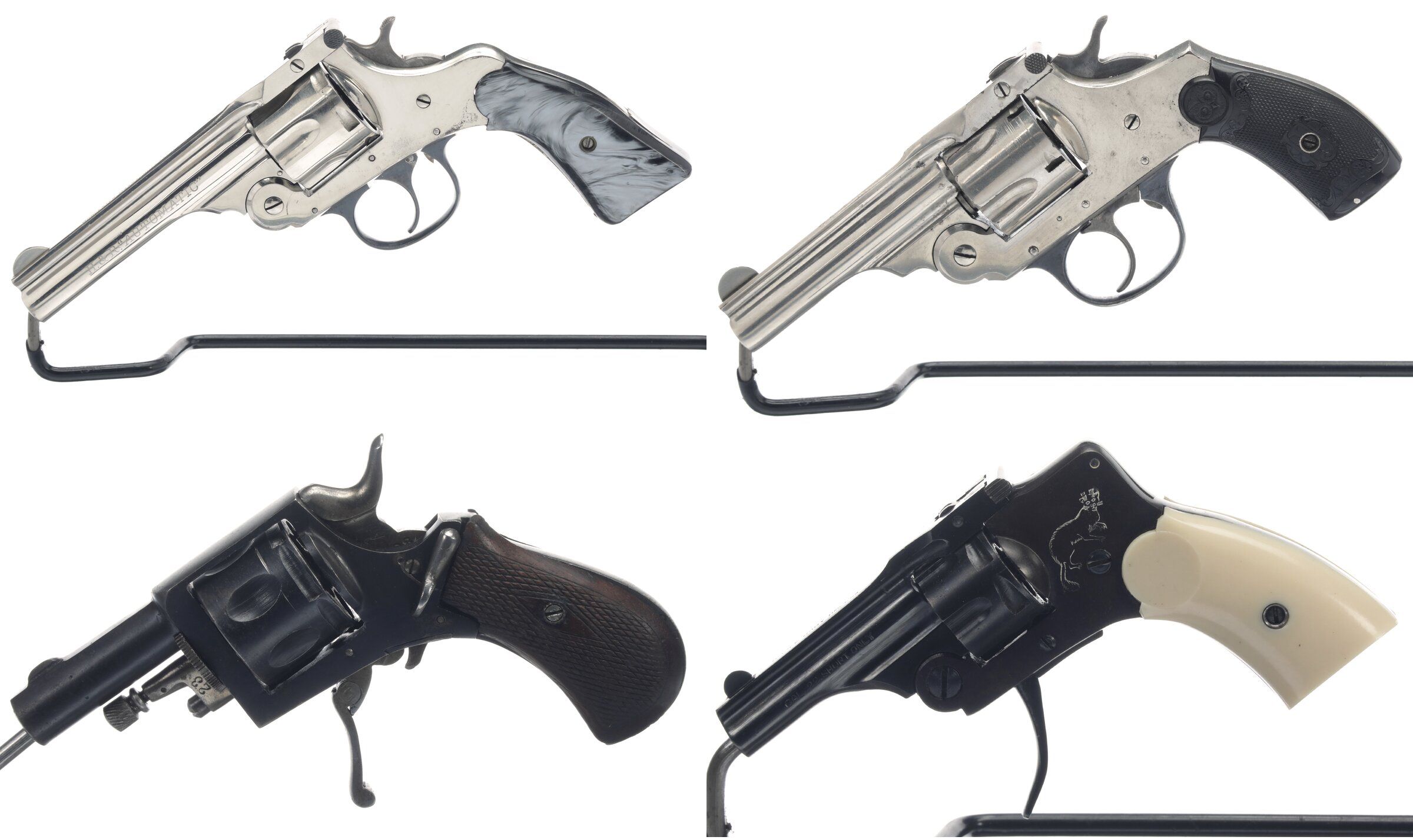Four Revolvers | Rock Island Auction