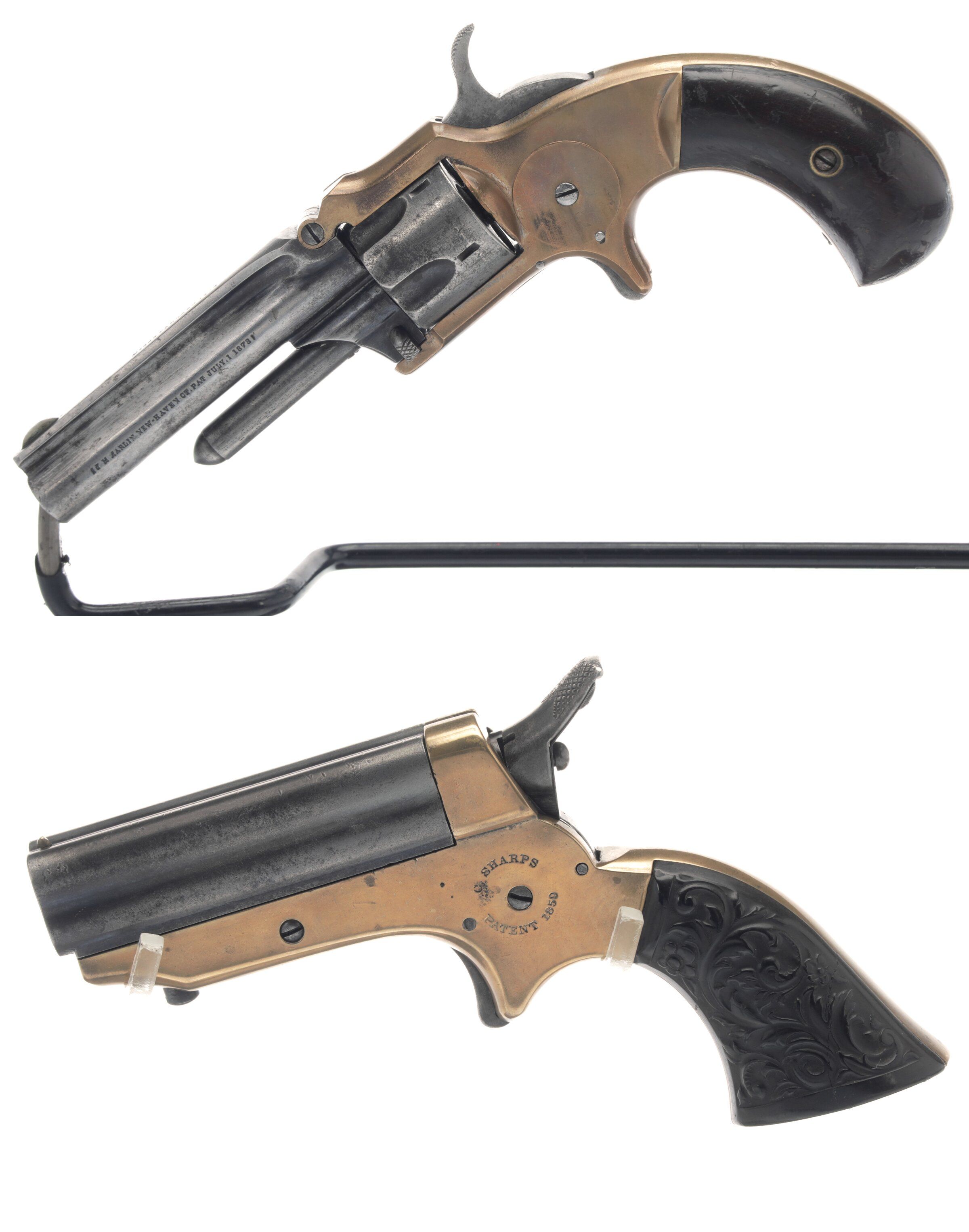 Two Antique Handguns | Rock Island Auction