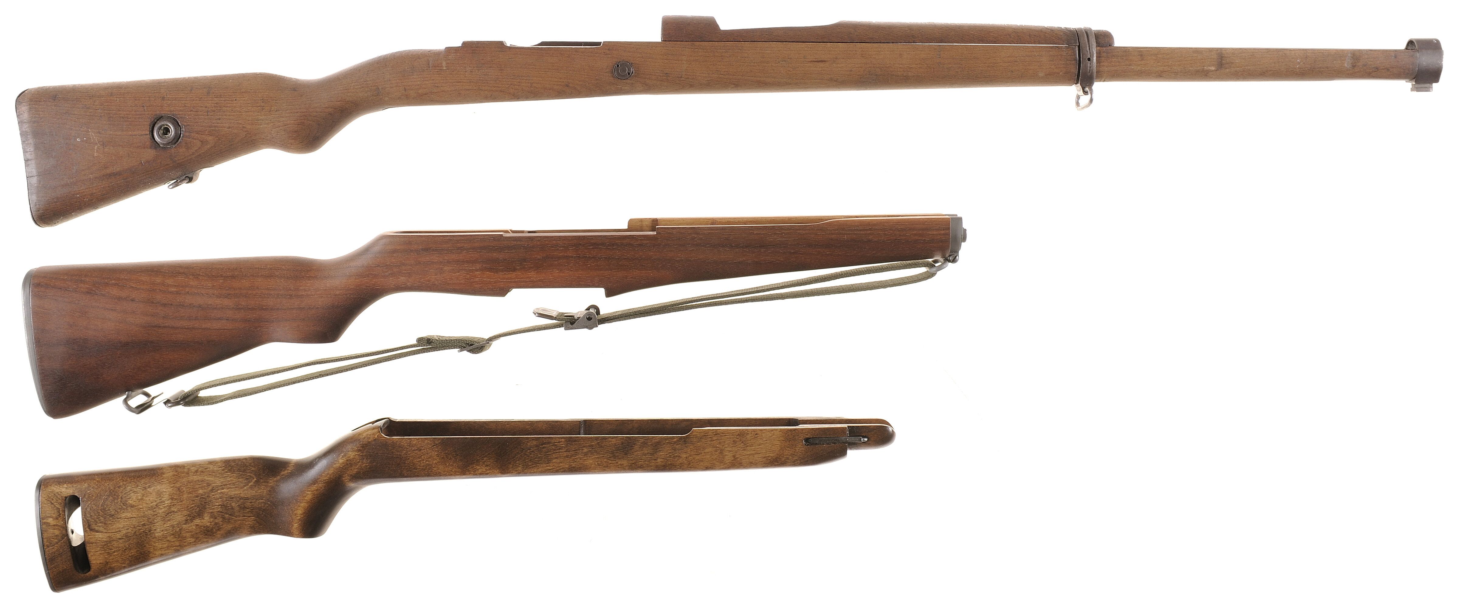 Three Rifle Stocks | Rock Island Auction
