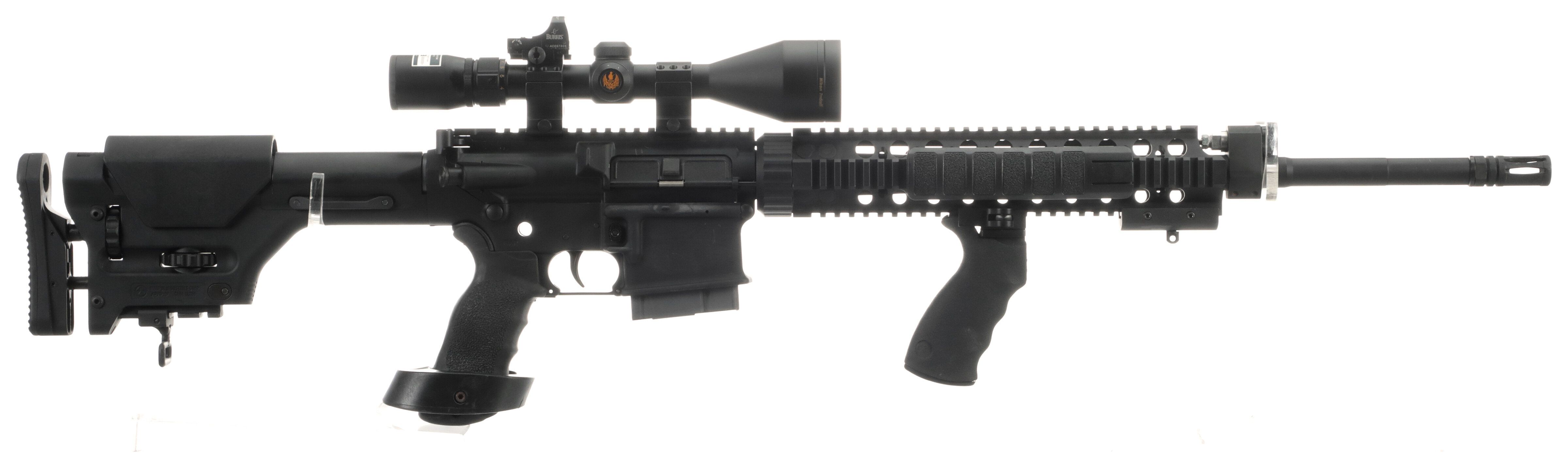 Armalite Model AR-10T Super SASS Semi-Automatic Rifle with Scope | Rock ...
