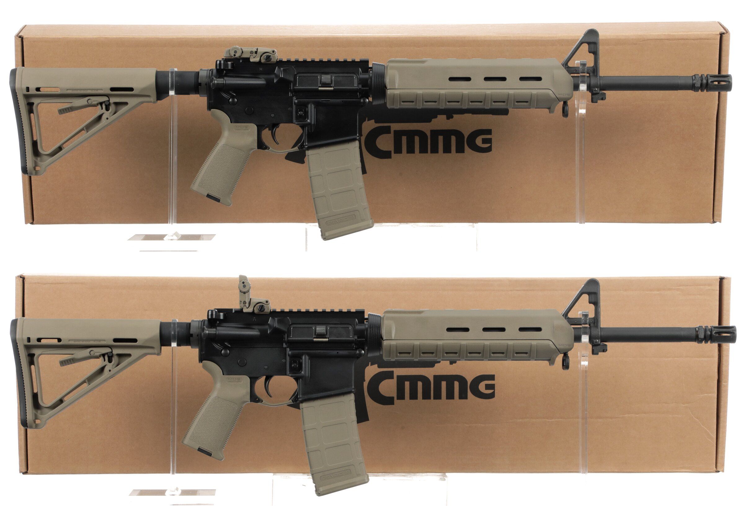 Two CMMG MK-4 MOE Edition Semi-Automatic Rifles with Boxes | Rock ...