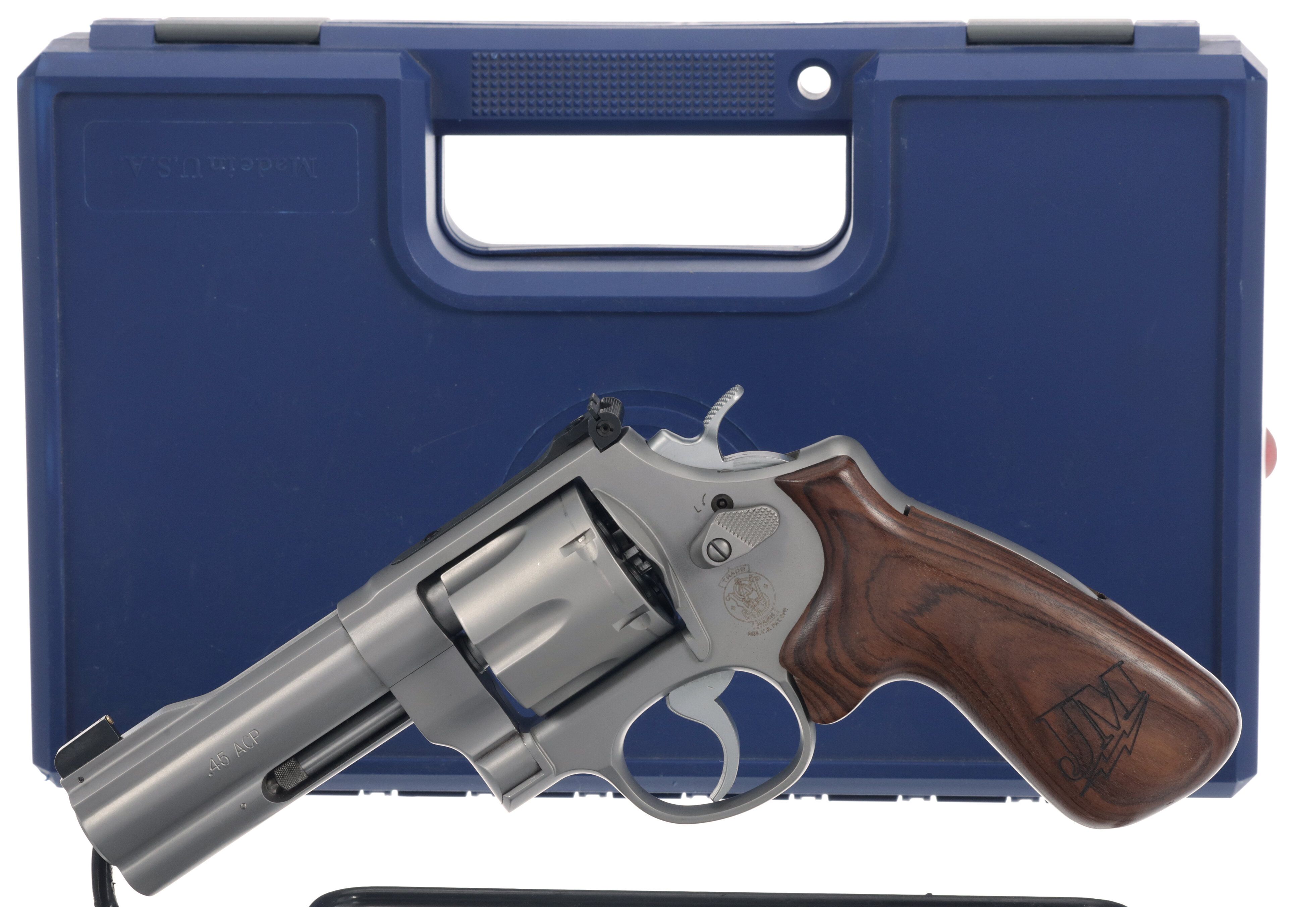 Smith & Wesson Model 625-8 Jerry Miculek Revolver with Case | Rock ...