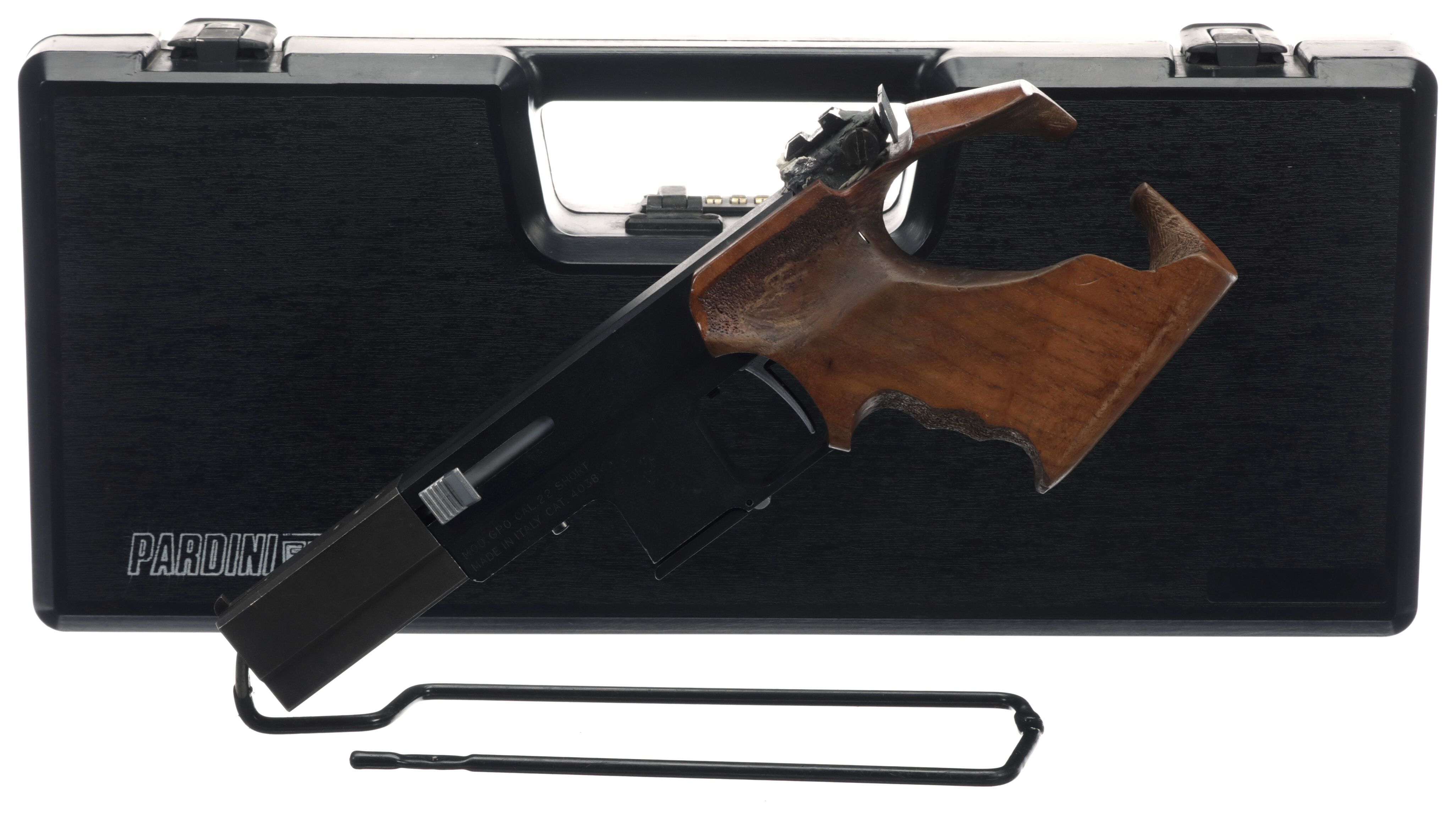 Fiocchi Pardini Model GPO Semi-Automatic Target Pistol with Case | Rock ...