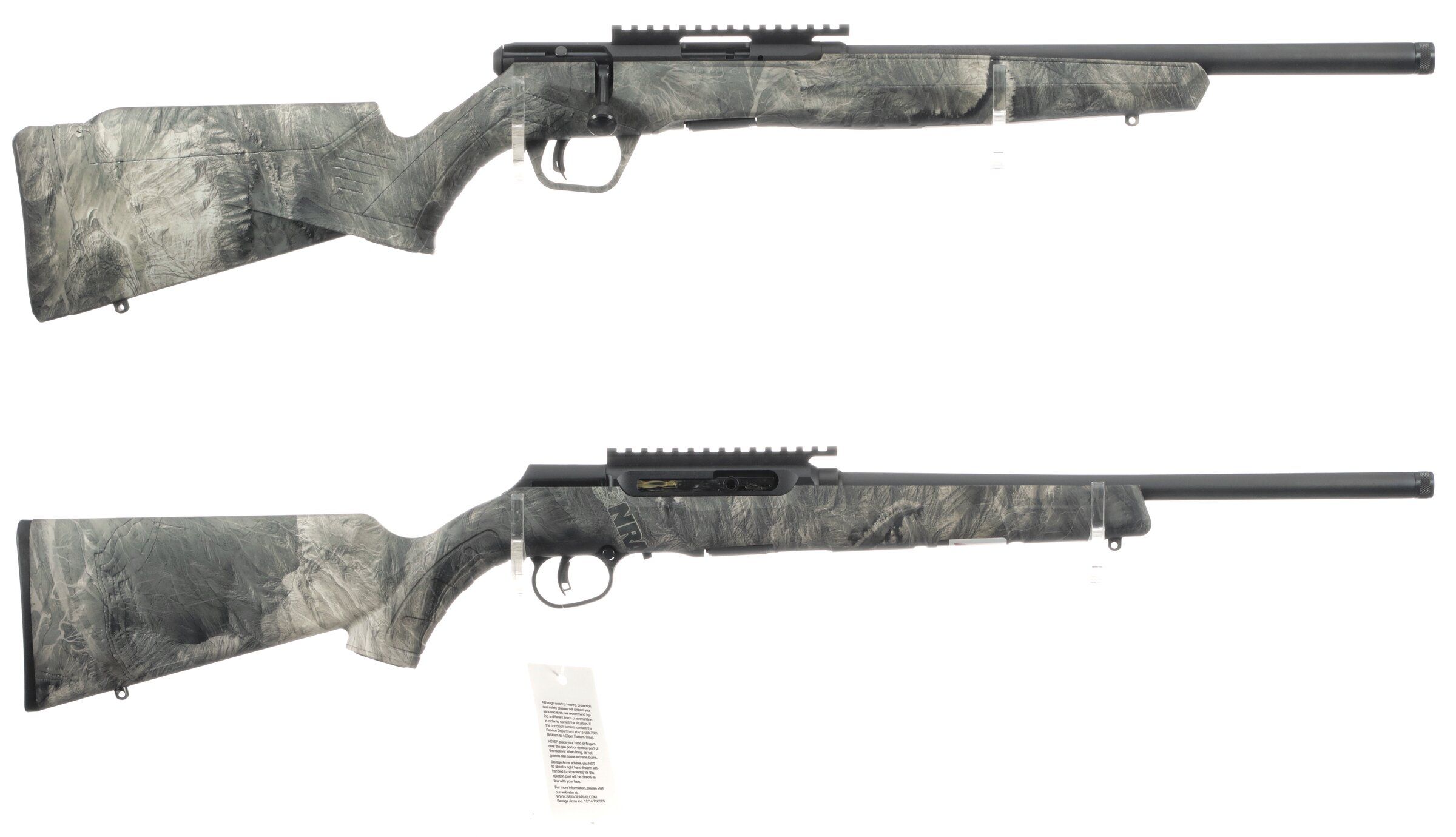Two Savage Arms Rimfire Rifles with Boxes | Rock Island Auction