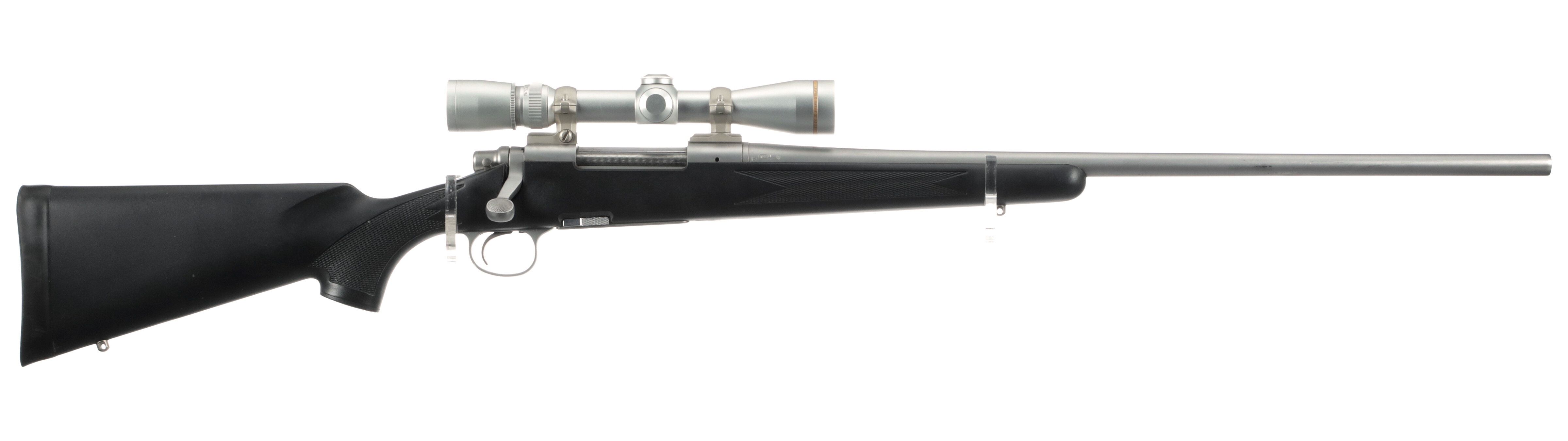Remington Model 700 Bolt Action Rifle with Leupold Scope | Rock Island ...