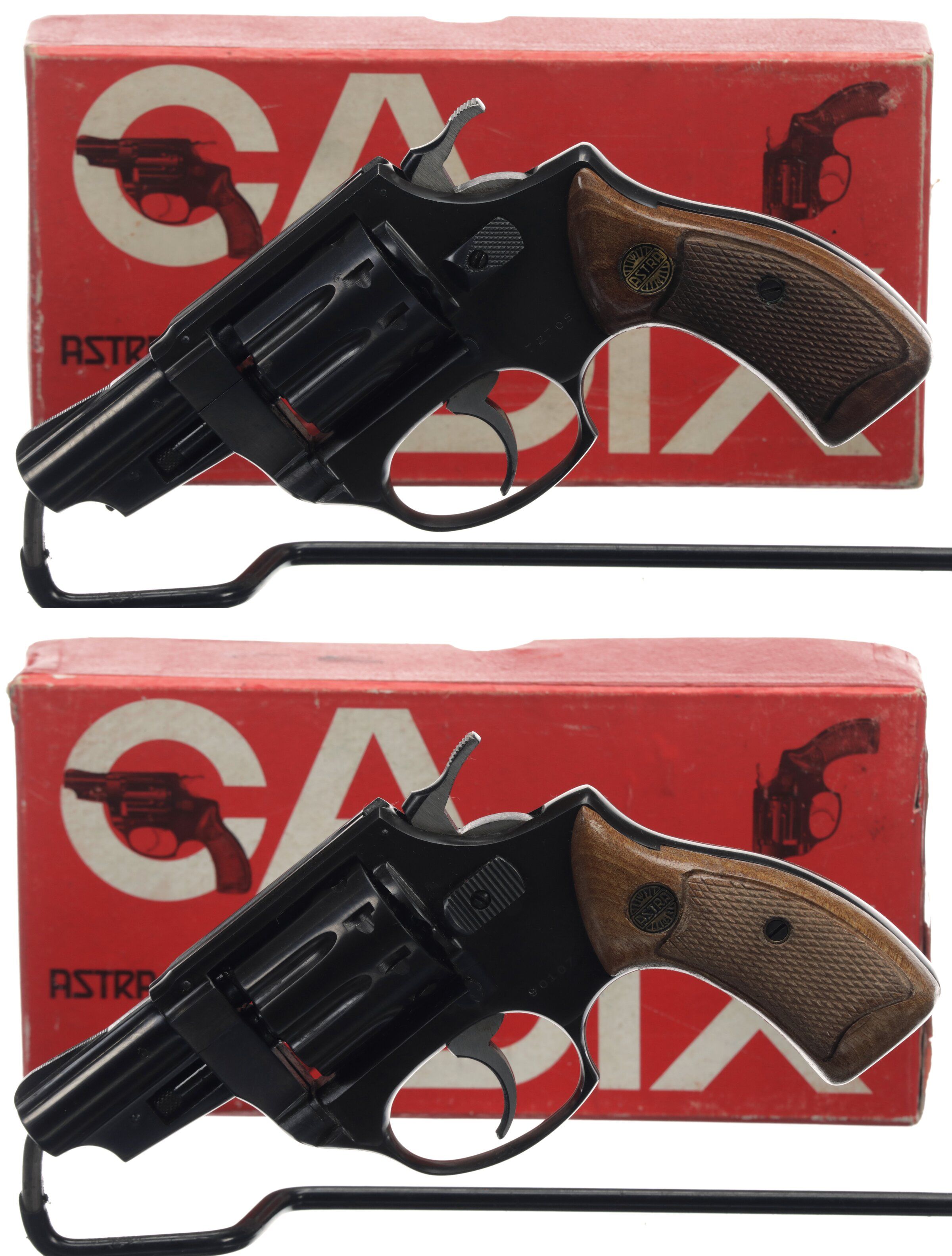Two Astra Cadix Double Action Revolvers with Boxes | Rock Island Auction