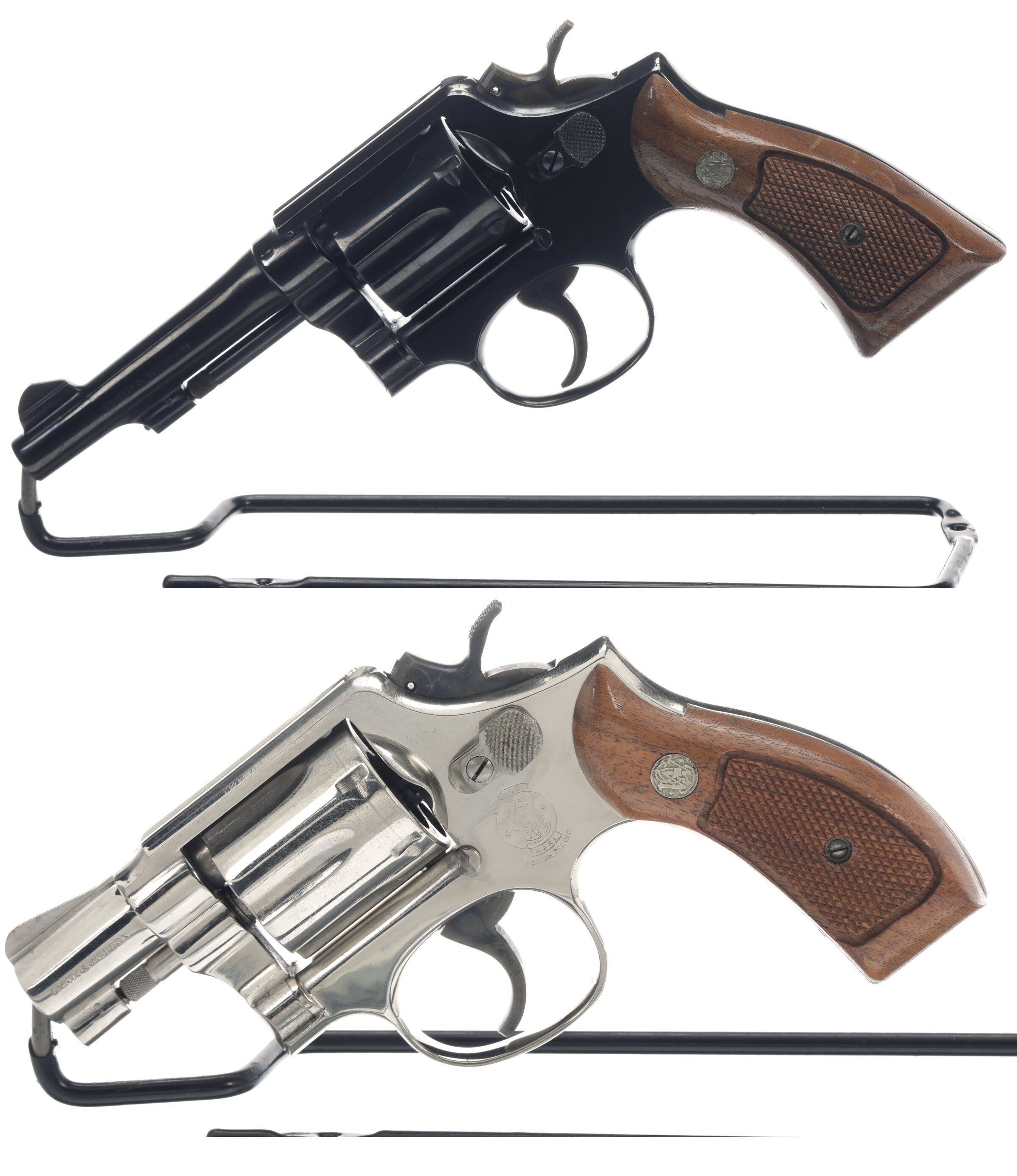 Two Smith & Wesson Double Action Revolvers | Rock Island Auction