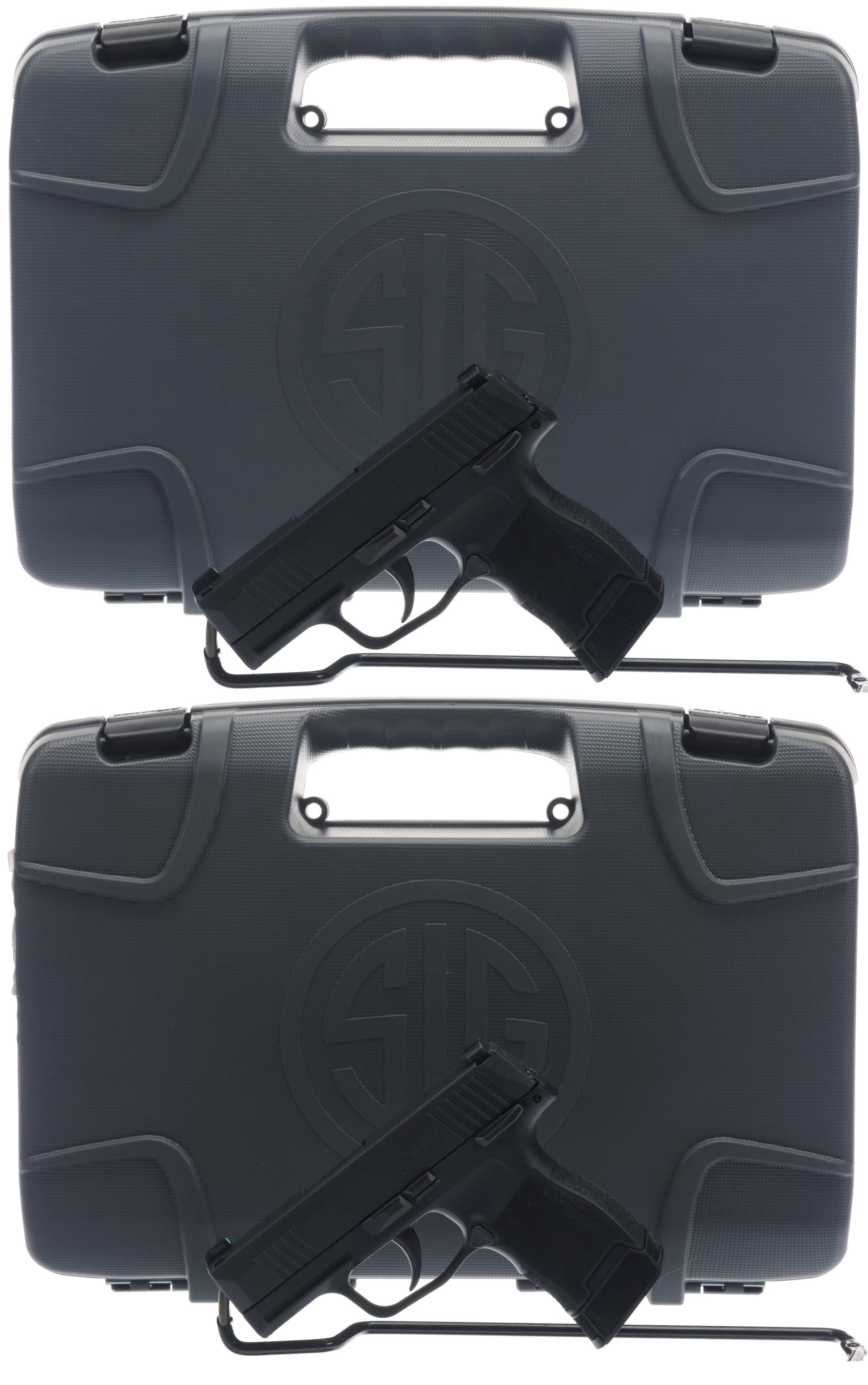 Two Sig Sauer P365 Semi-Automatic Pistols with Cases | Rock Island Auction