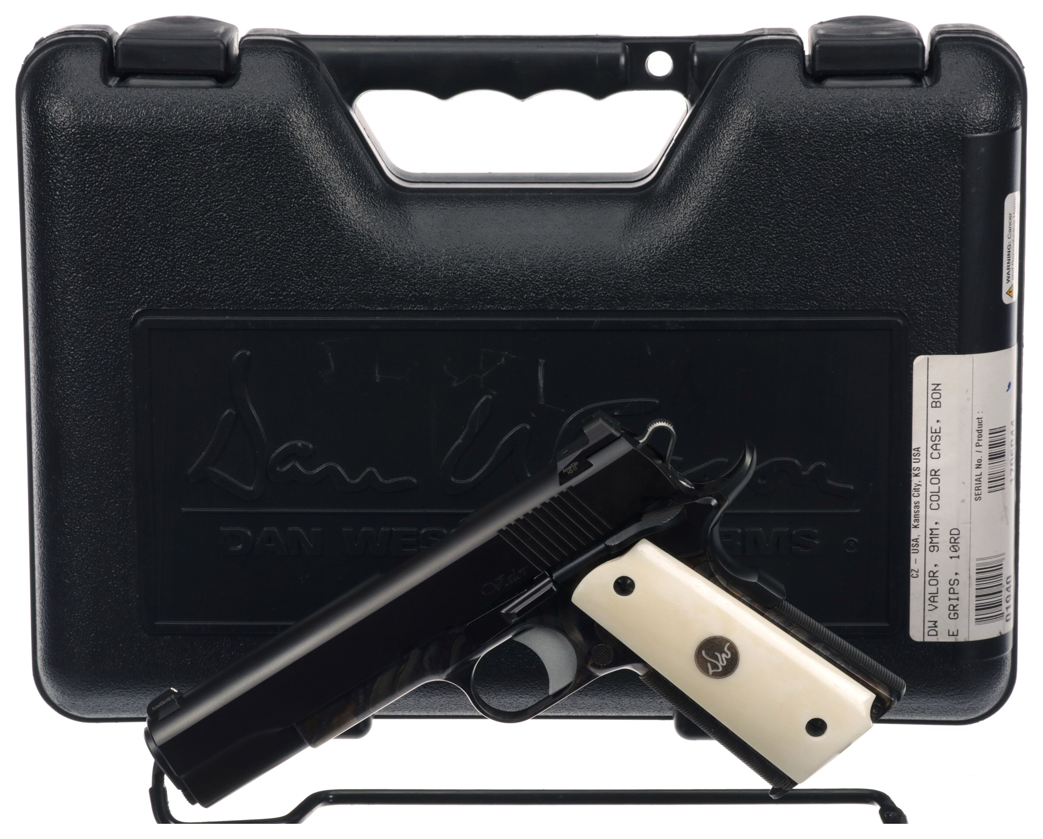 Dan Wesson Valor Model Semi-Automatic Pistol with Case | Rock Island ...
