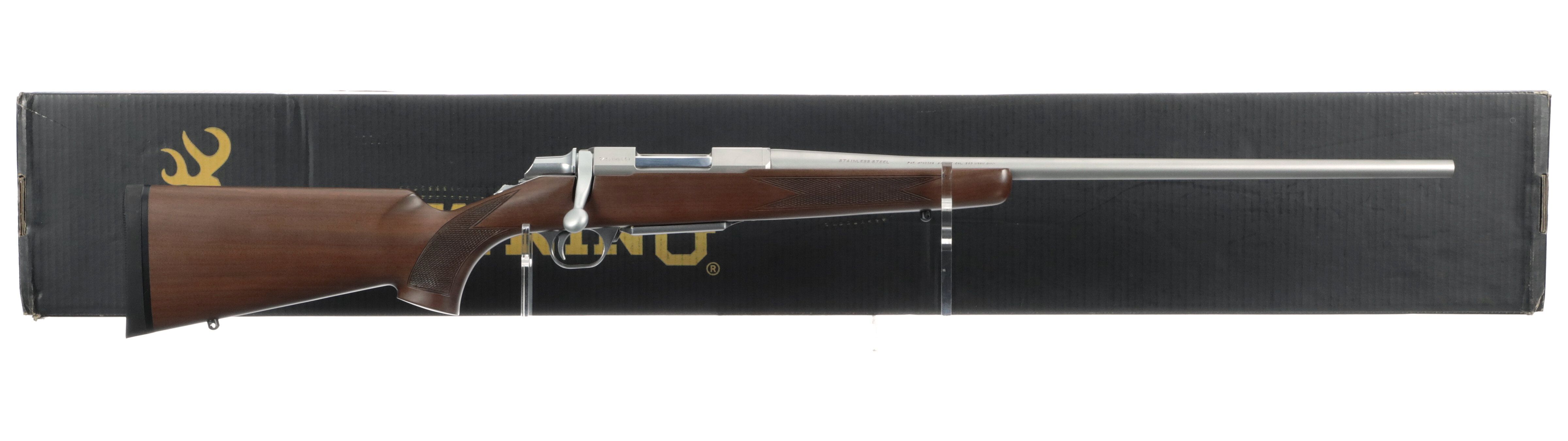 Browning A-Bolt II Stainless Stalker Bolt Action Rifle with Box | Rock ...