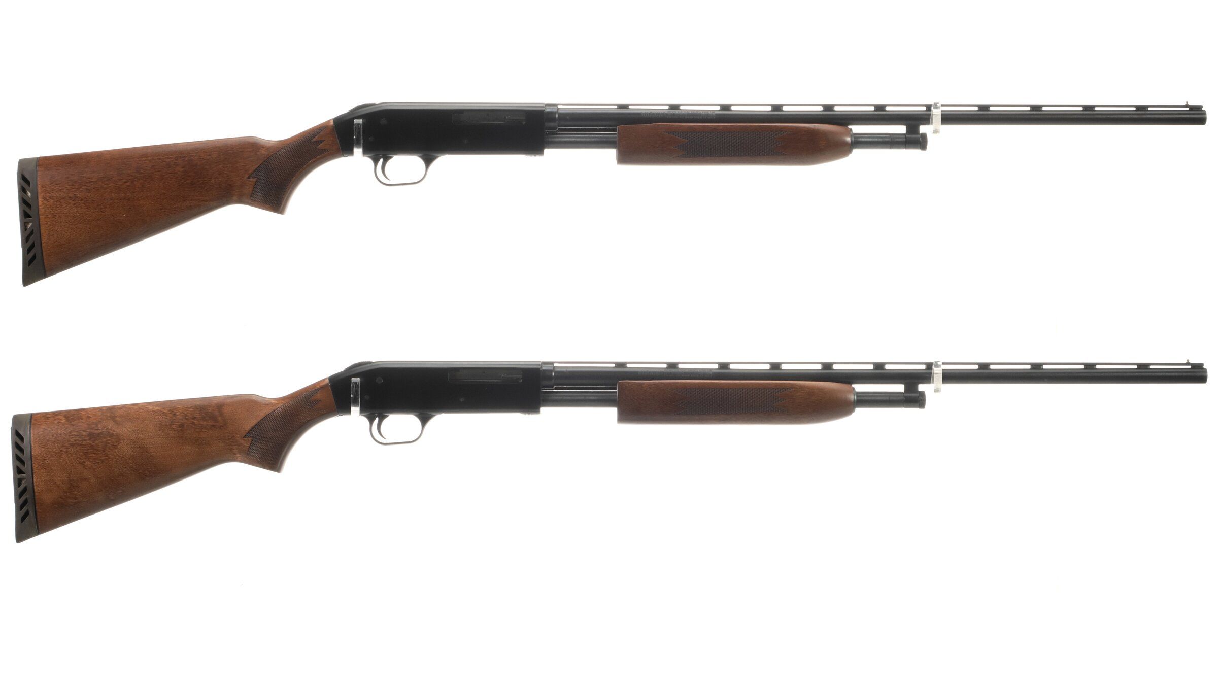 Two Mossberg Model 500E .410 Bore Slide Action Shotguns | Rock Island ...