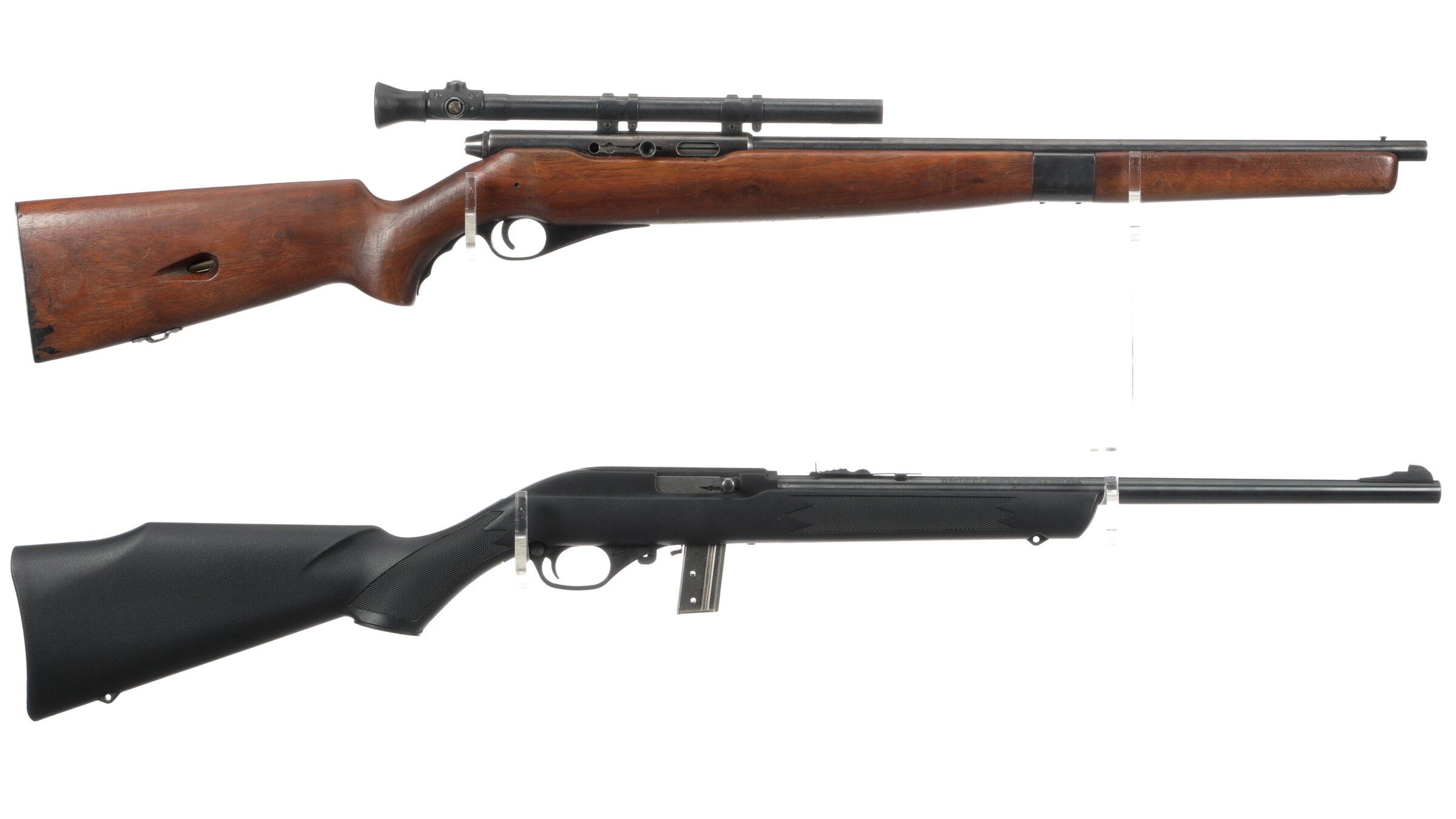 Two Semi-Automatic Rimfire Rifles | Rock Island Auction