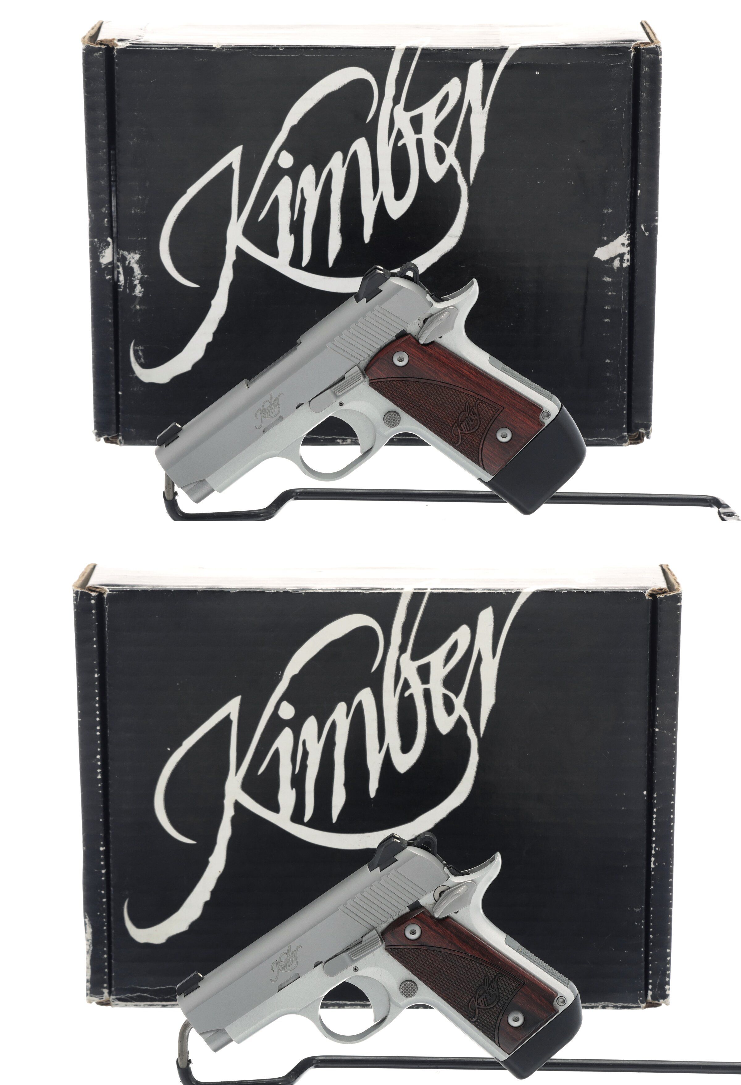 Two Kimber Micro Semi-Automatic Pistols with Boxes | Rock Island Auction