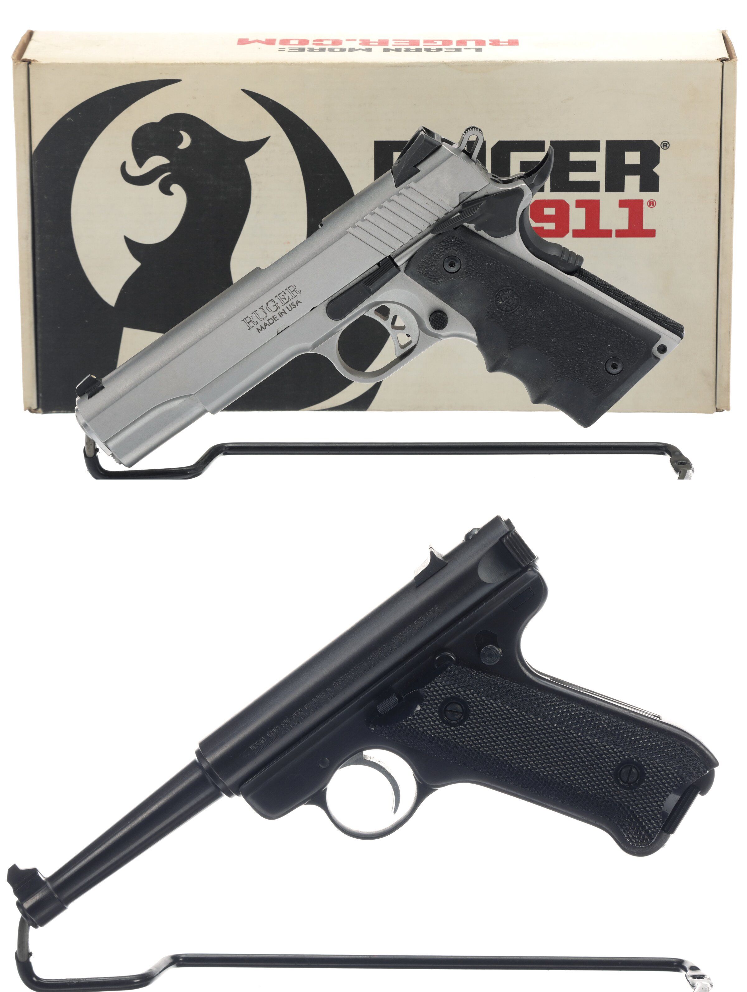 Two Ruger Semi-Automatic Pistols | Rock Island Auction