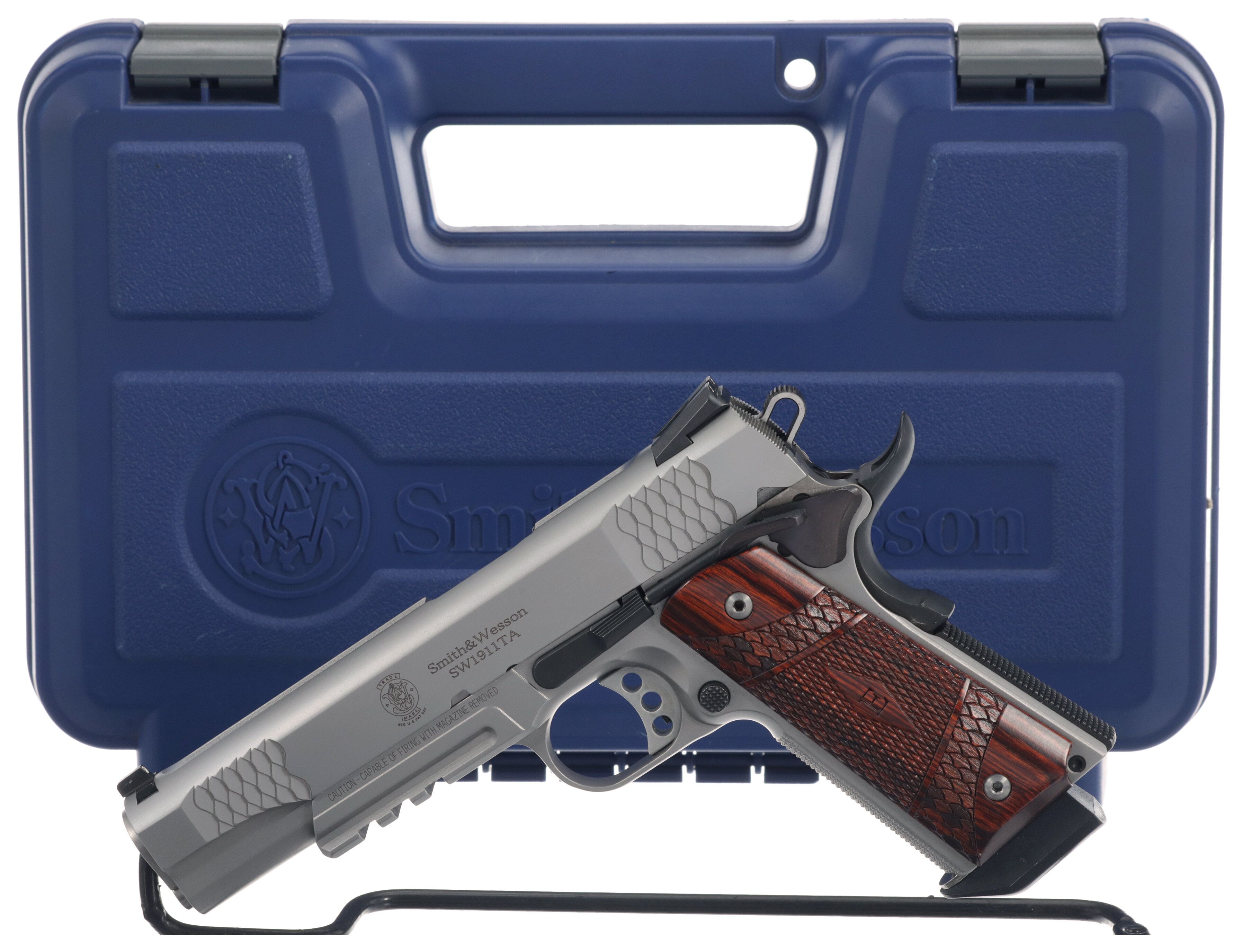Smith & Wesson SW1911TA E-Series Semi-Automatic Pistol with Case | Rock ...