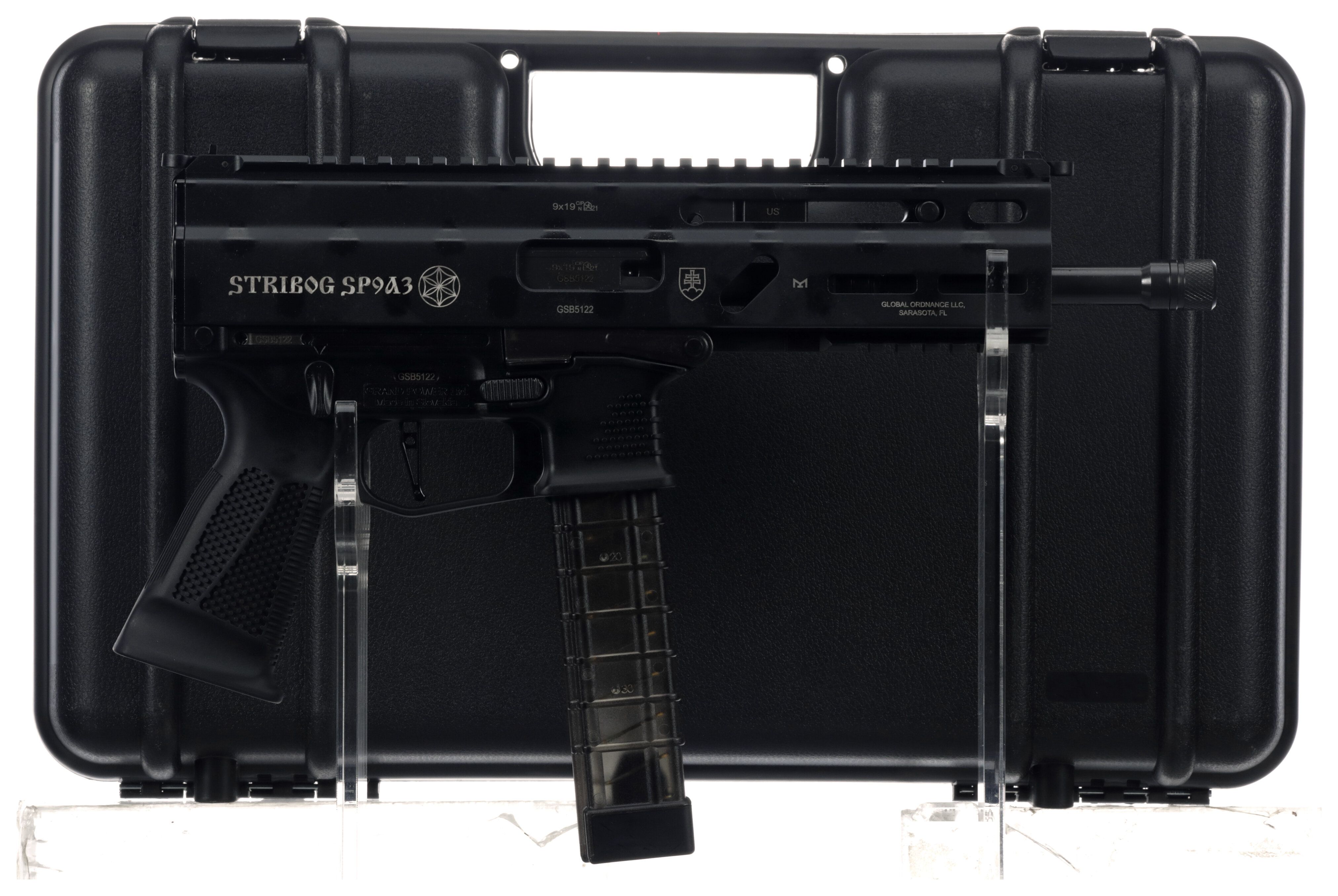 Grand Power Stribog SP9A3 Semi-Automatic Pistol with Case | Rock Island ...