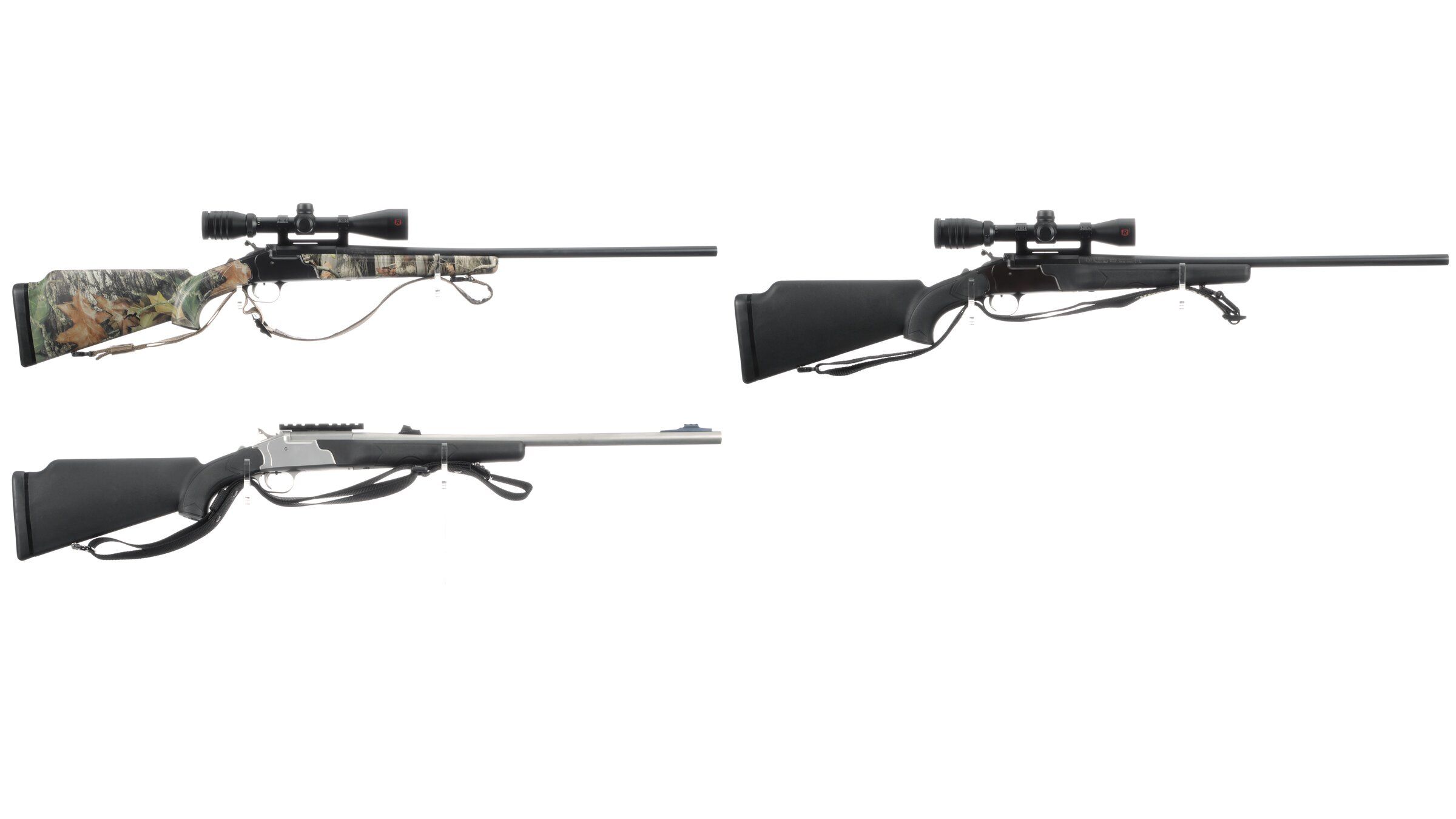 Three Knight Model KP1 Single Shot Rifles | Rock Island Auction