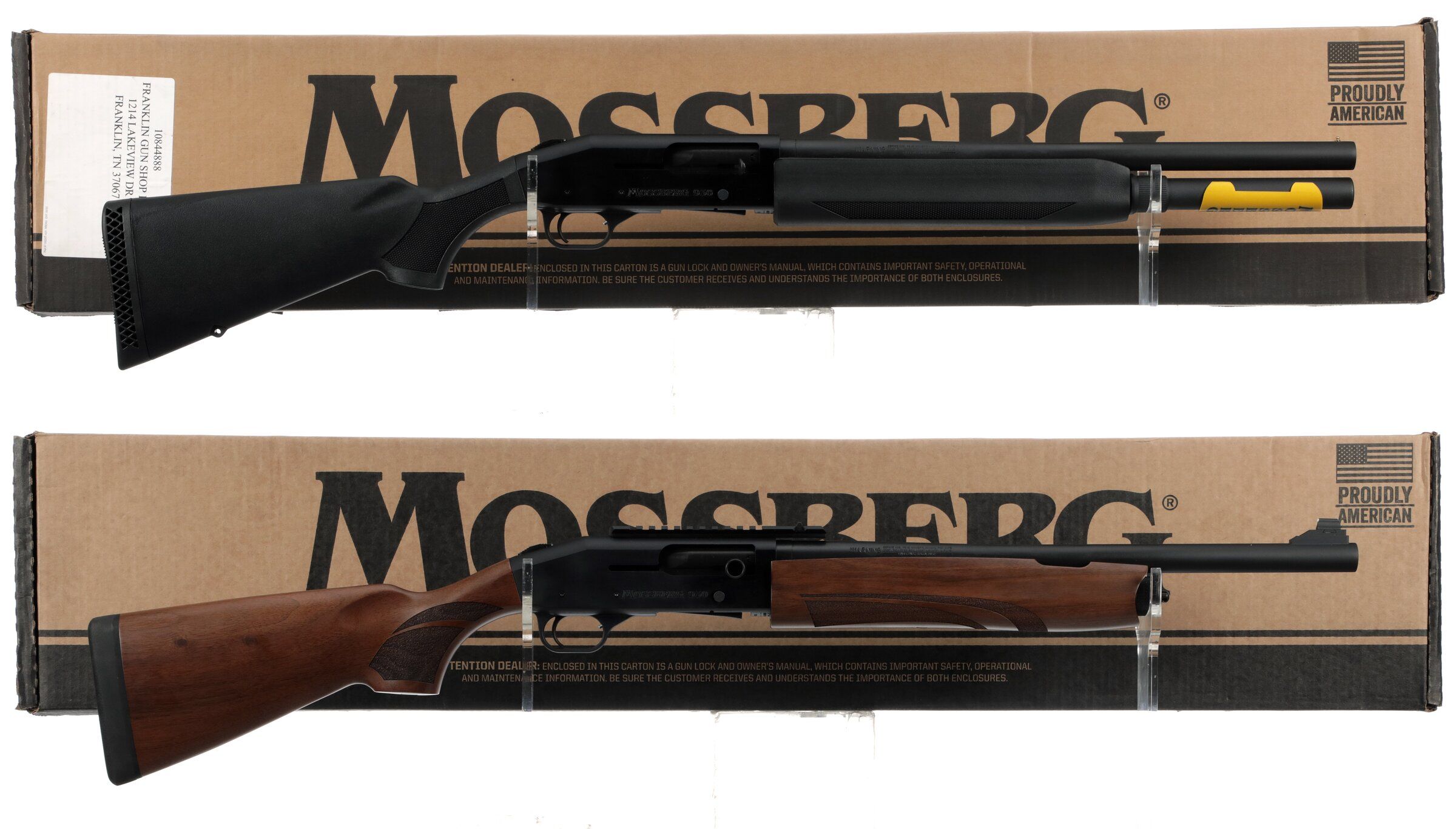 Two Mossberg Model 930 Semi-Automatic Shotguns with Boxes | Rock Island ...
