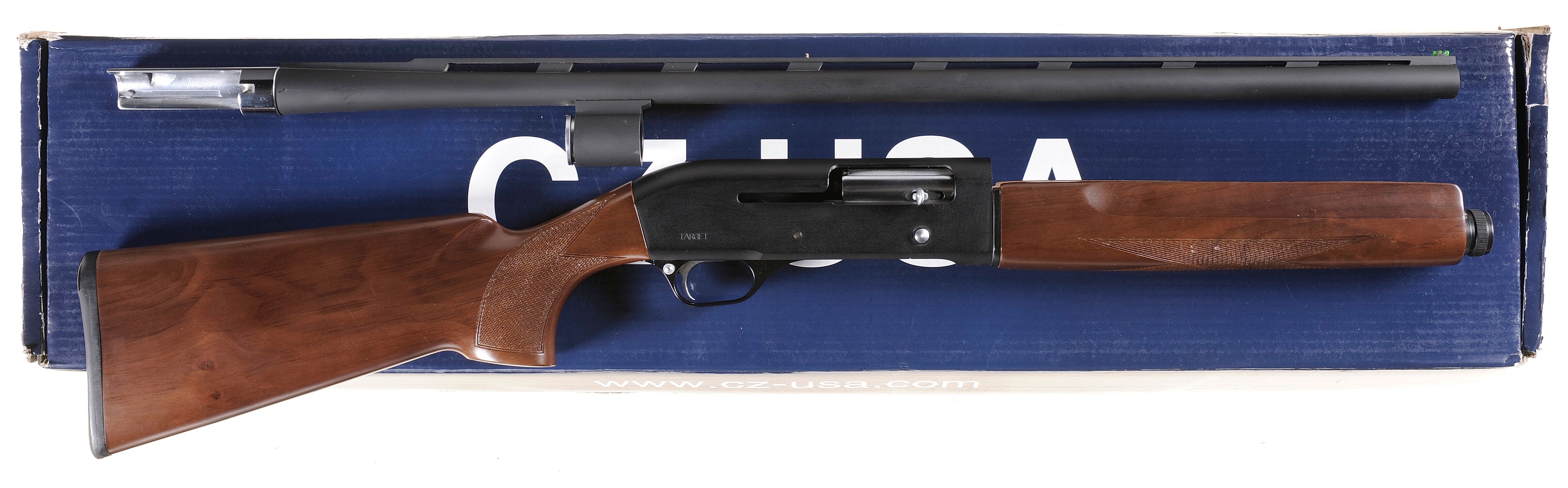 CZ Model 712 Target Semi-Automatic Shotgun with Box | Rock Island Auction