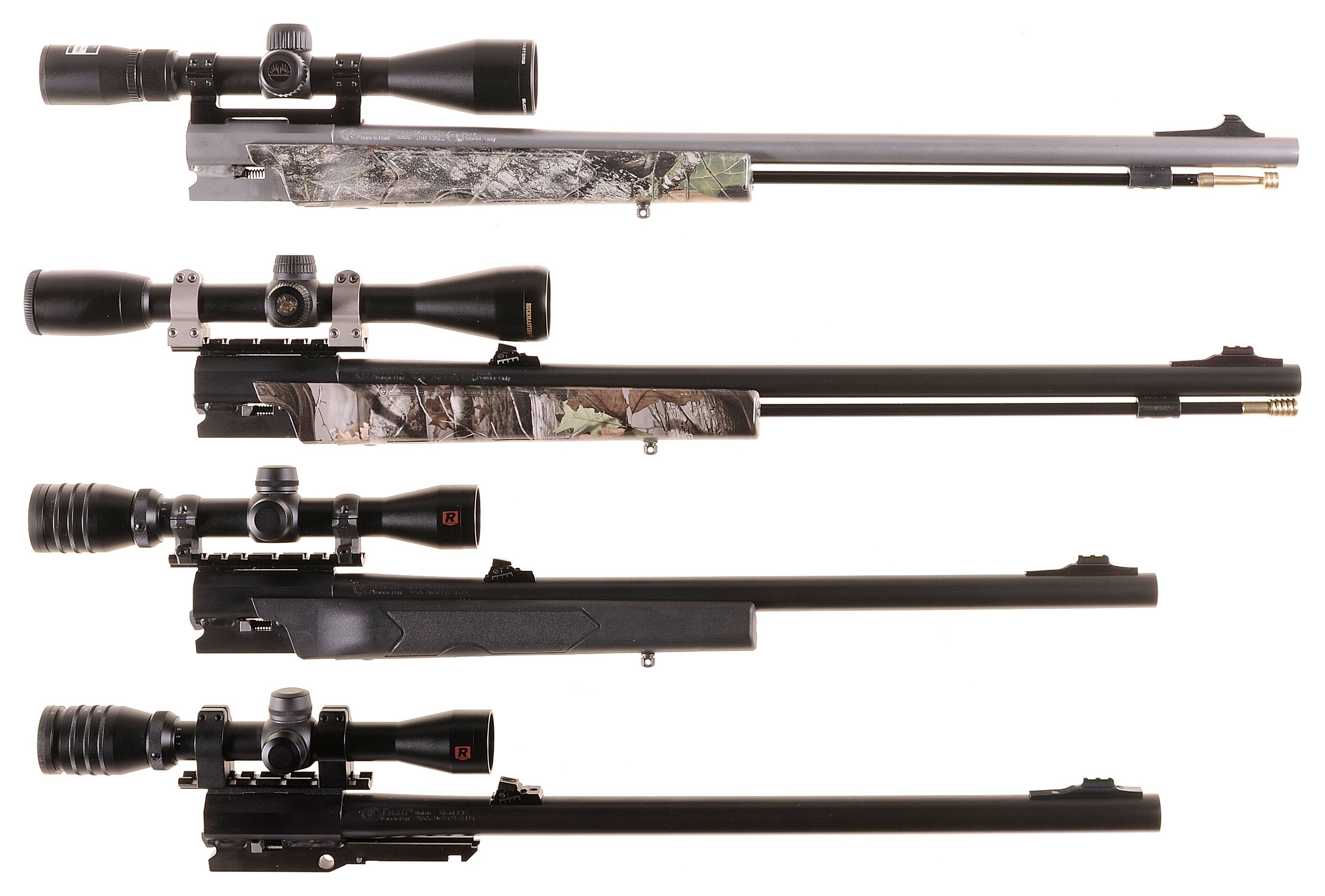 Four Knight Barrels with Scopes | Rock Island Auction