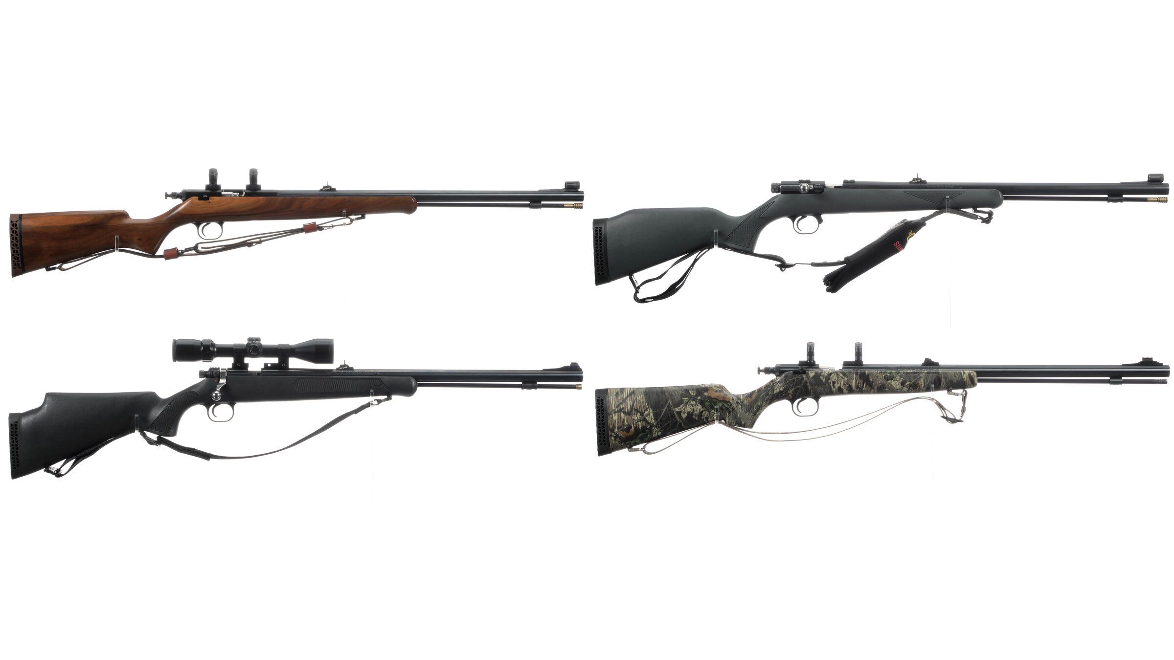 Four Percussion Rifles | Rock Island Auction