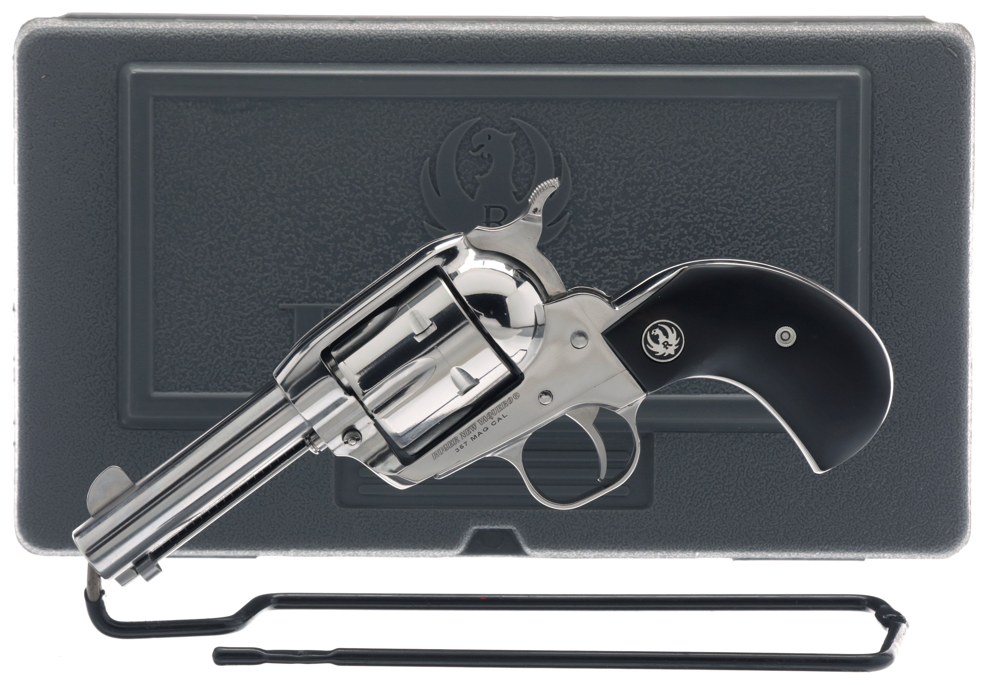 Ruger New Vaquero Bird's Head Single Action Revolver with Case | Rock ...