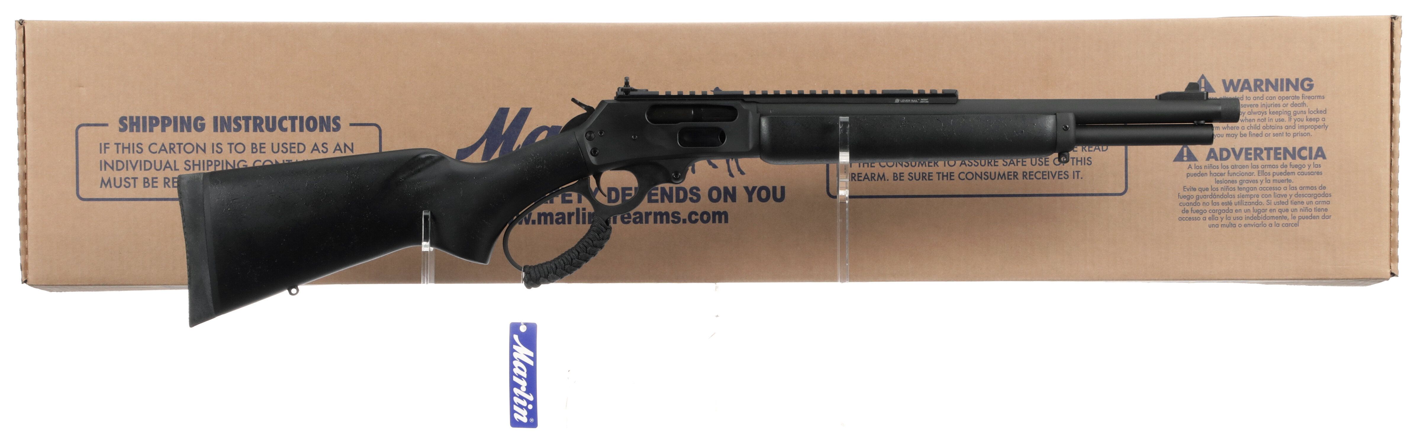Marlin Model 1895 Dark Lever Action Rifle with Box | Rock Island Auction