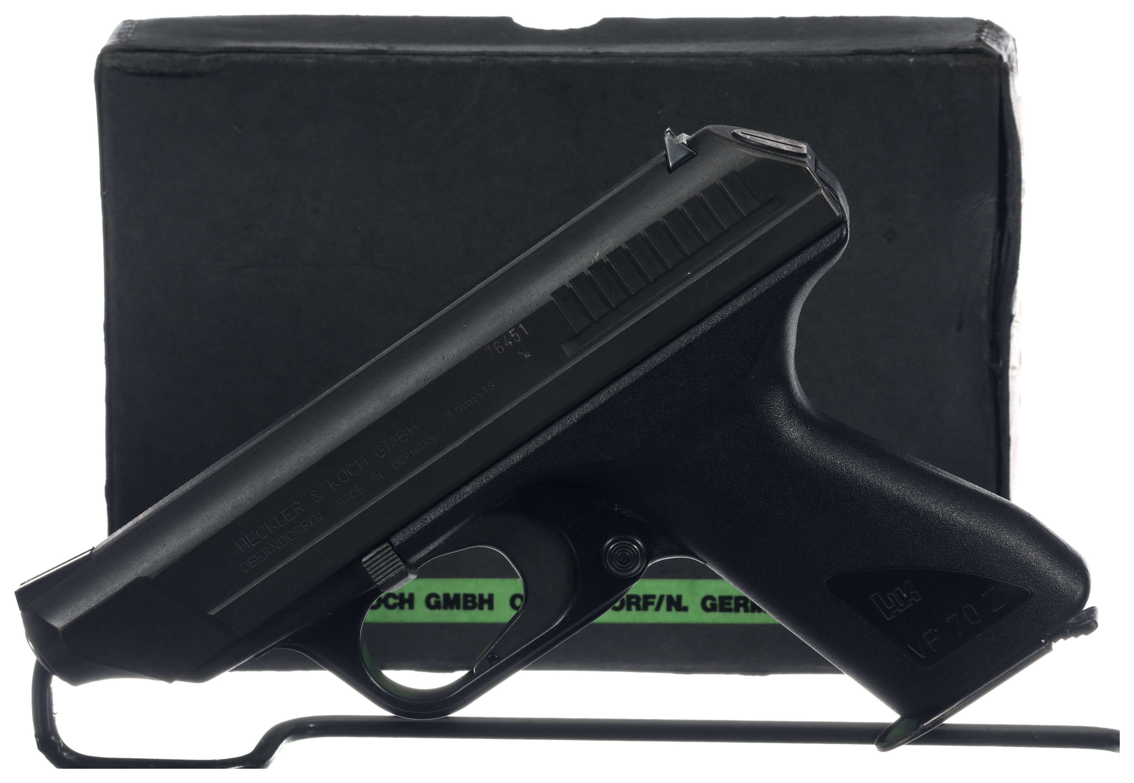 Heckler & Koch VP70Z Semi-Automatic Pistol with Box | Rock Island Auction