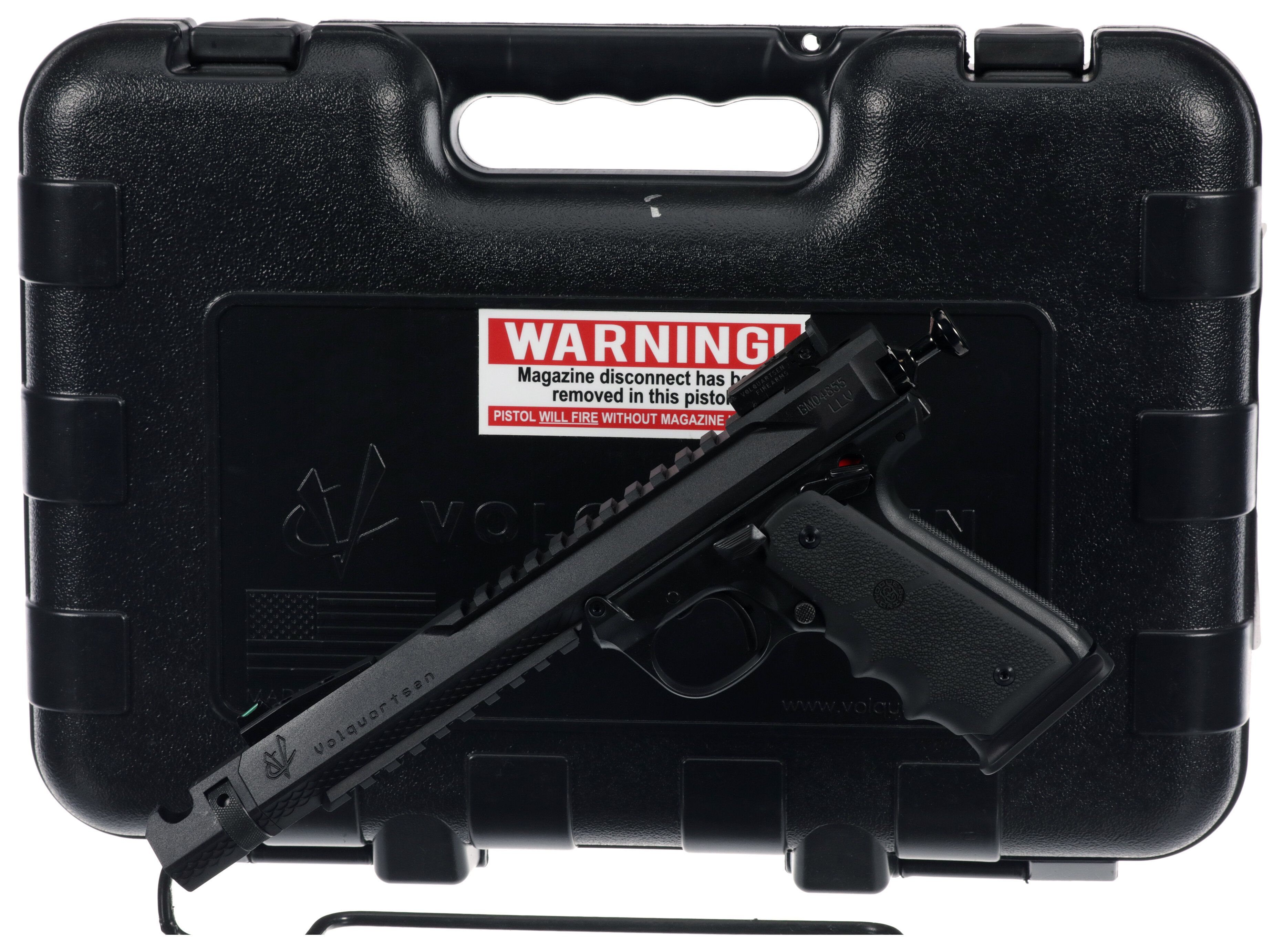 Volquartsen Custom LLV Black Mamba Semi-Automatic Pistol | Rock Island ...