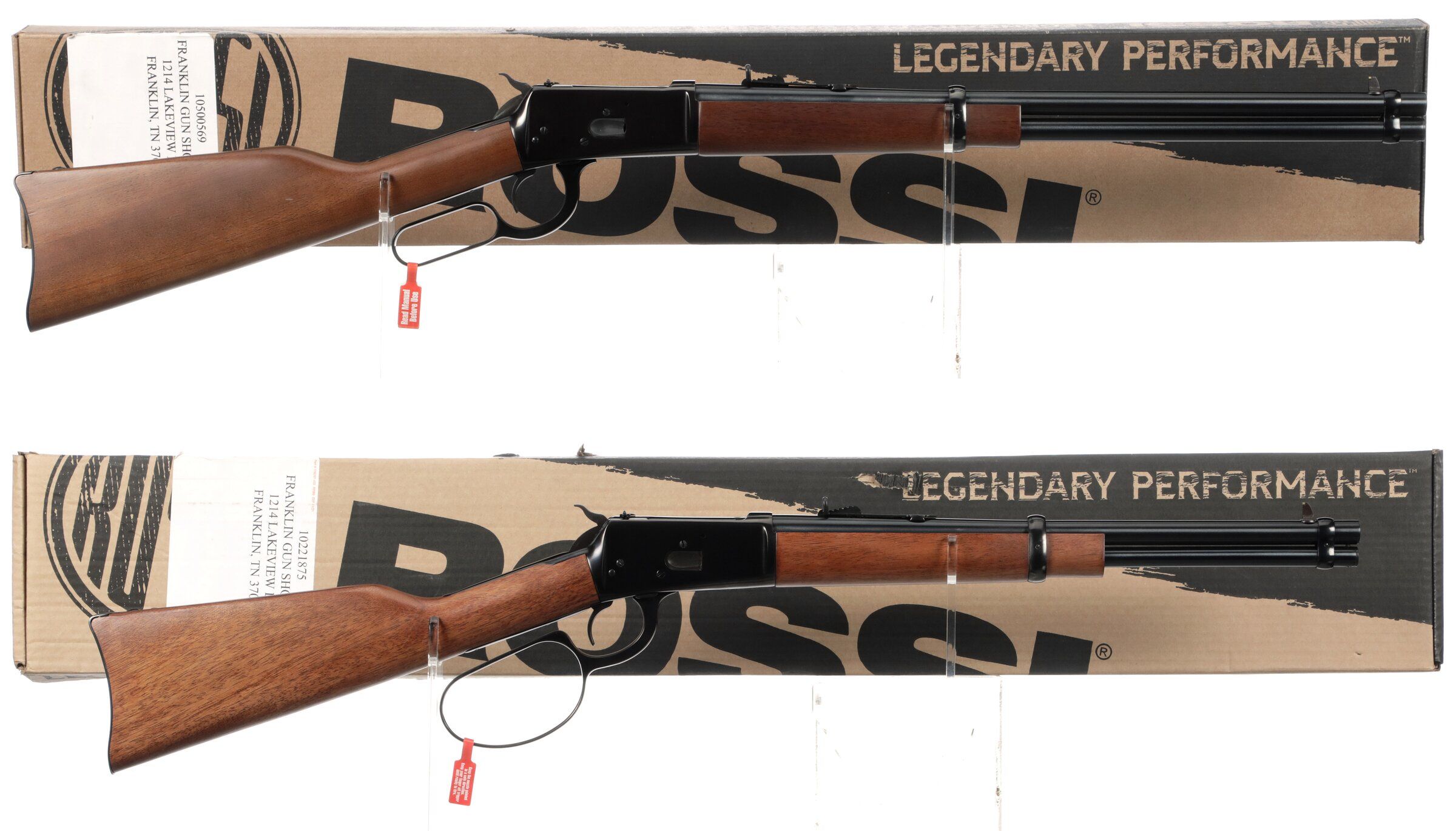 Two Rossi Model R92 Lever Action Rifles with Boxes | Rock Island Auction