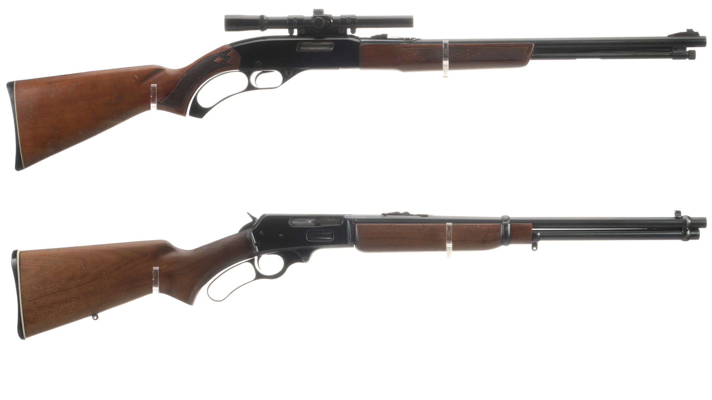 Two Lever Action Rifles | Rock Island Auction
