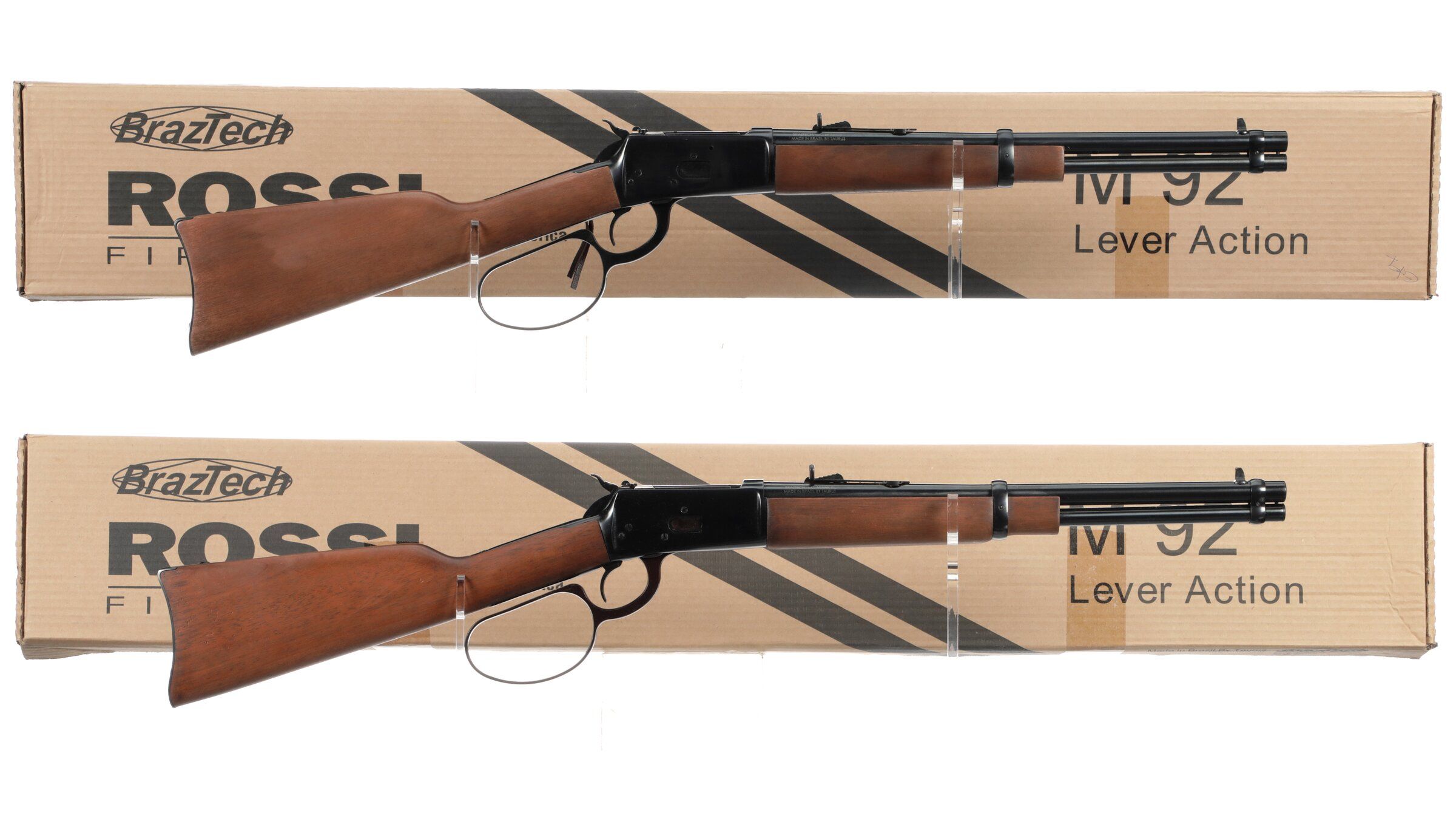 Two Rossi Model R92 Lever Action Rifles with Boxes | Rock Island Auction