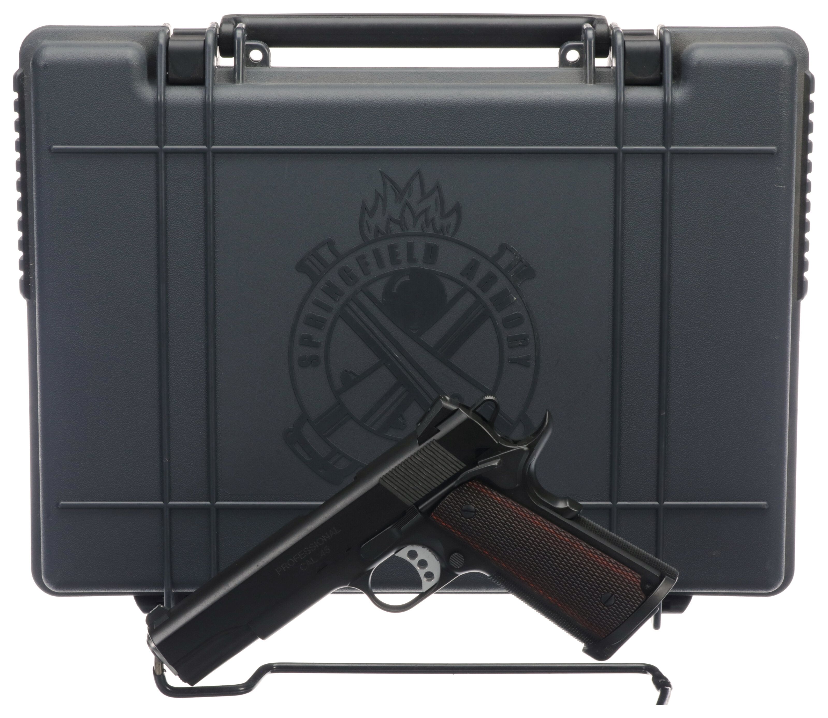 Springfield Armory Custom Shop Professional Pistol with Case | Rock ...