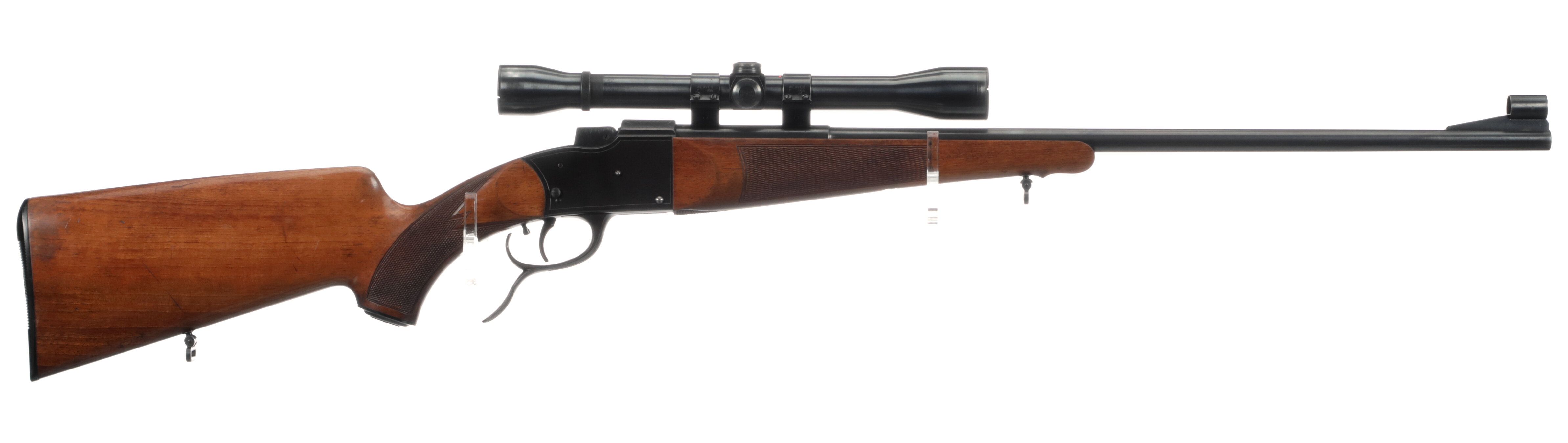 Weihrauch Model HW52 Single Shot Rifle with Weaver Scope | Rock Island ...