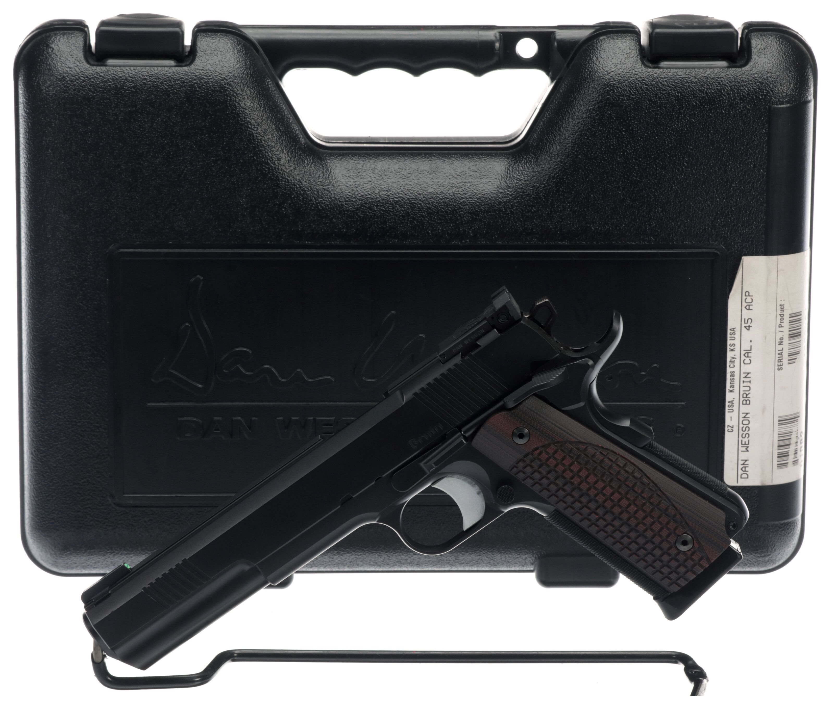 Dan Wesson Bruin Semi-Automatic Pistol with Case | Rock Island Auction