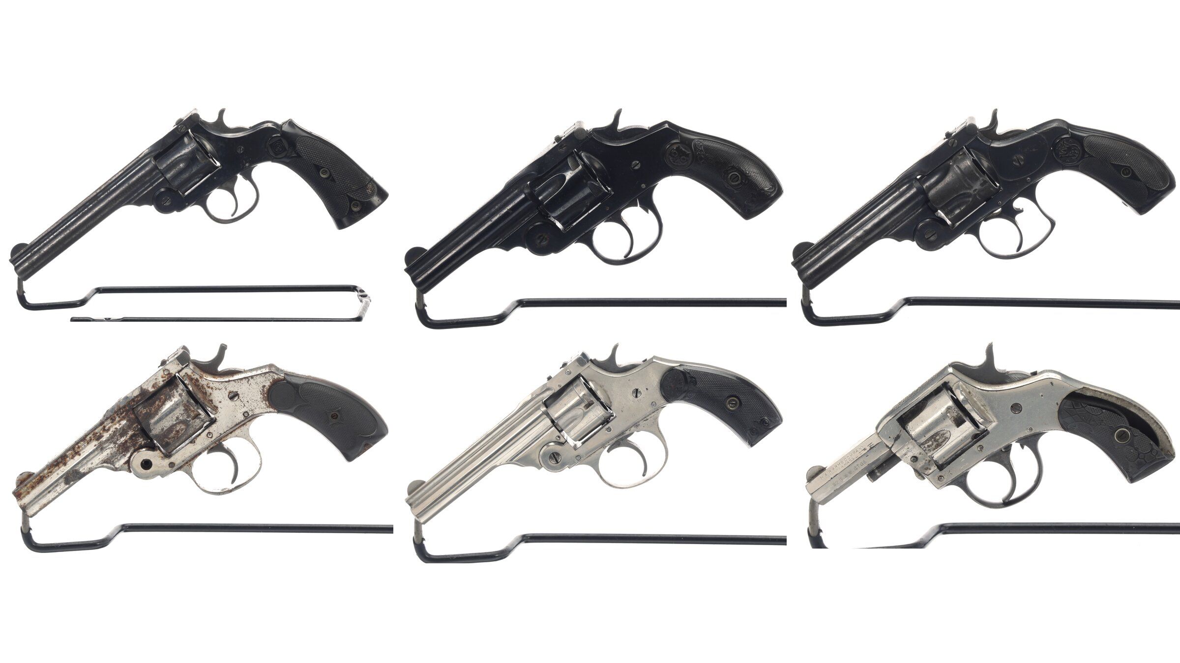 Six Double Action Revolvers | Rock Island Auction