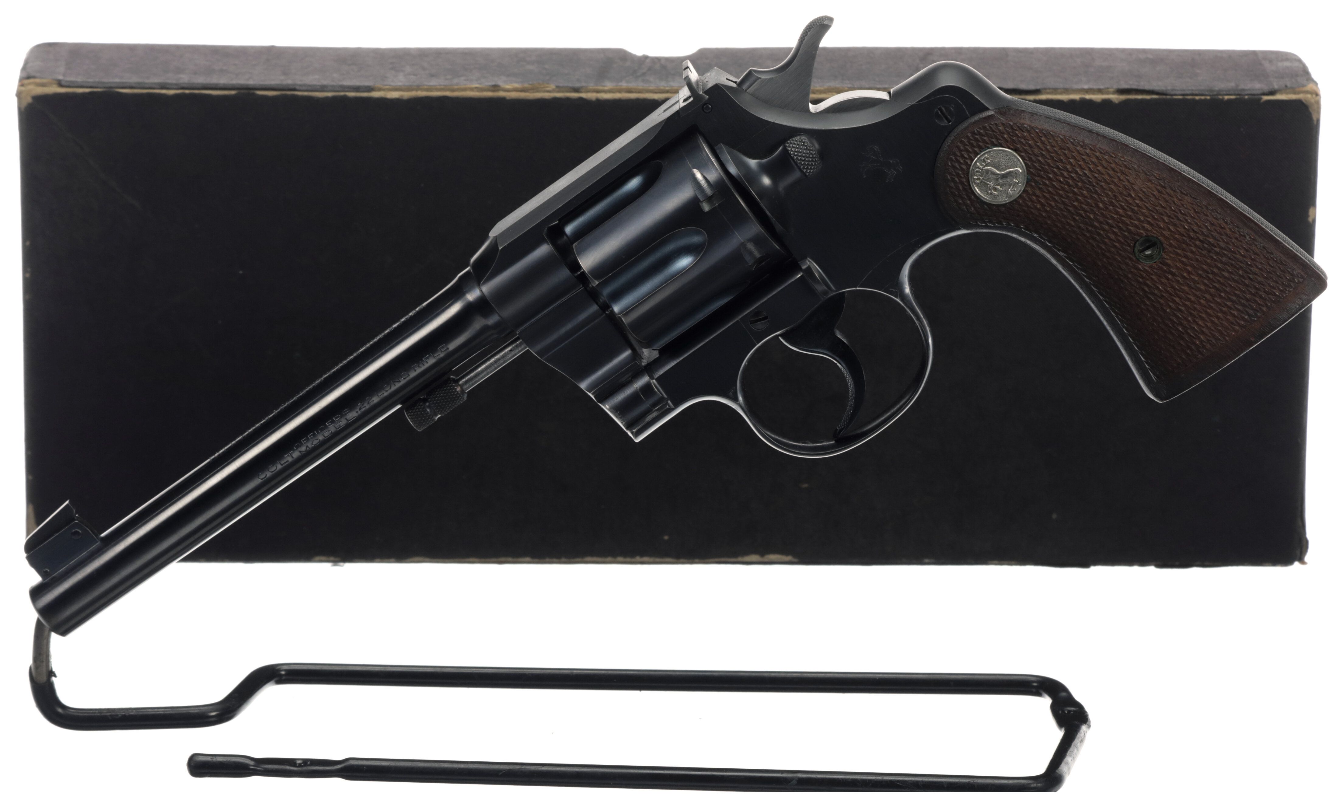 Colt Officers Model Double Action Target Revolver | Rock Island Auction