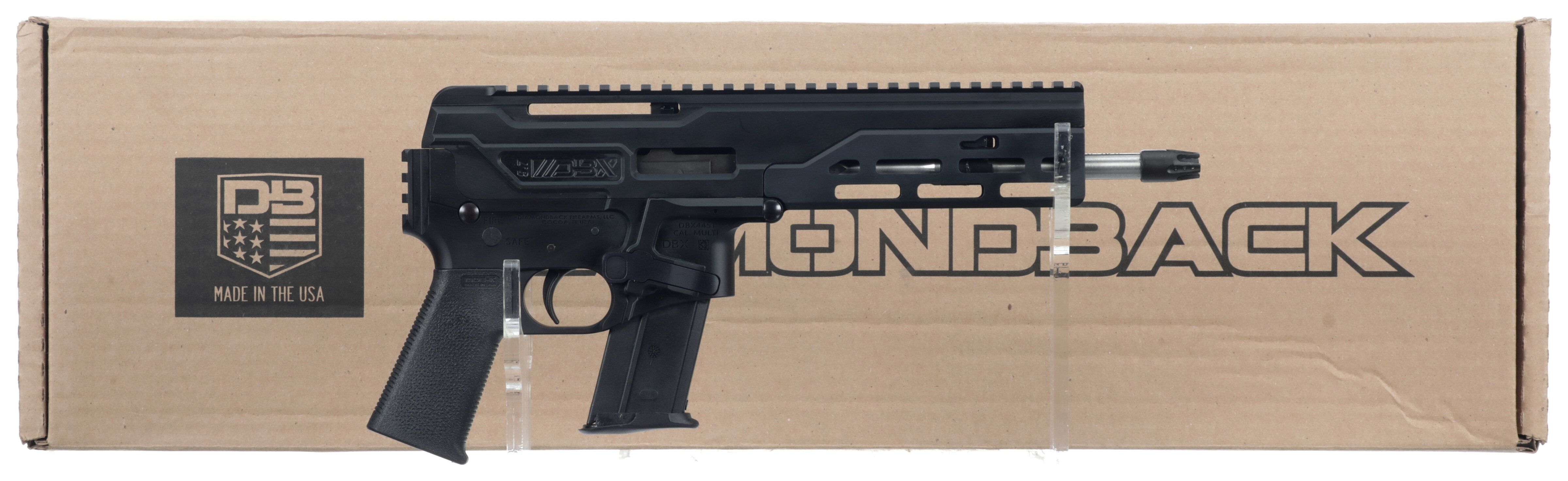 Diamondback Firearms Model DBX Semi-Automatic Pistol with Box | Rock ...