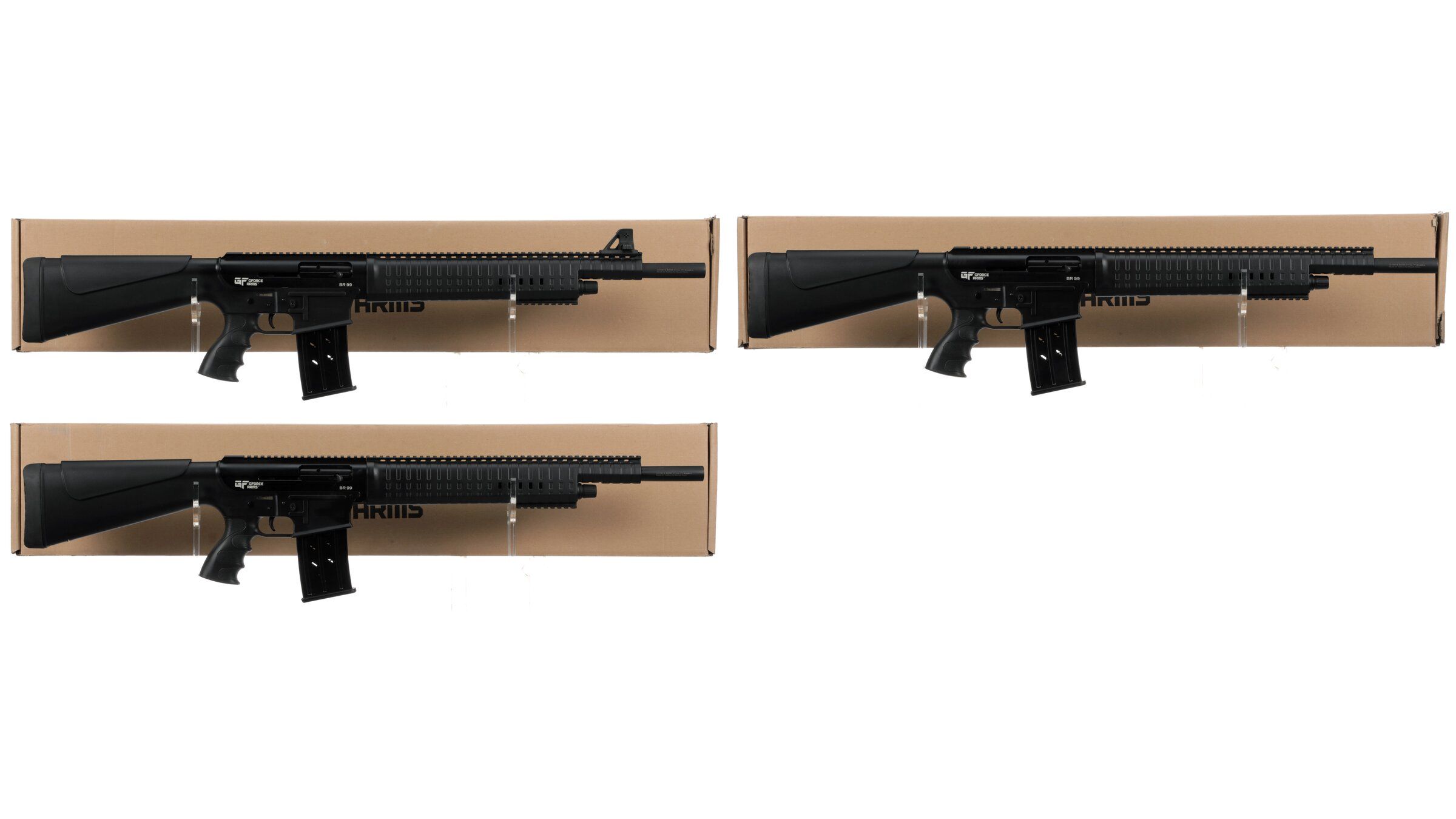Three GForce Arms Model BR 99 Semi-Automatic Shotguns with Boxes | Rock ...