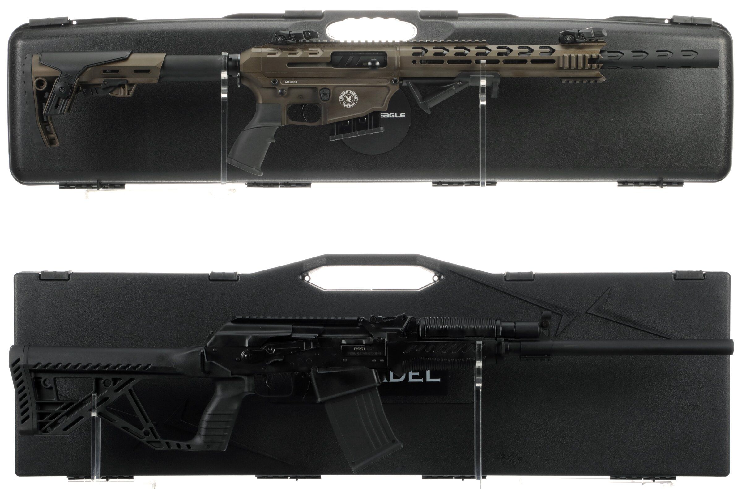 Two Semi Automatic Shotguns With Boxes Rock Island Auction
