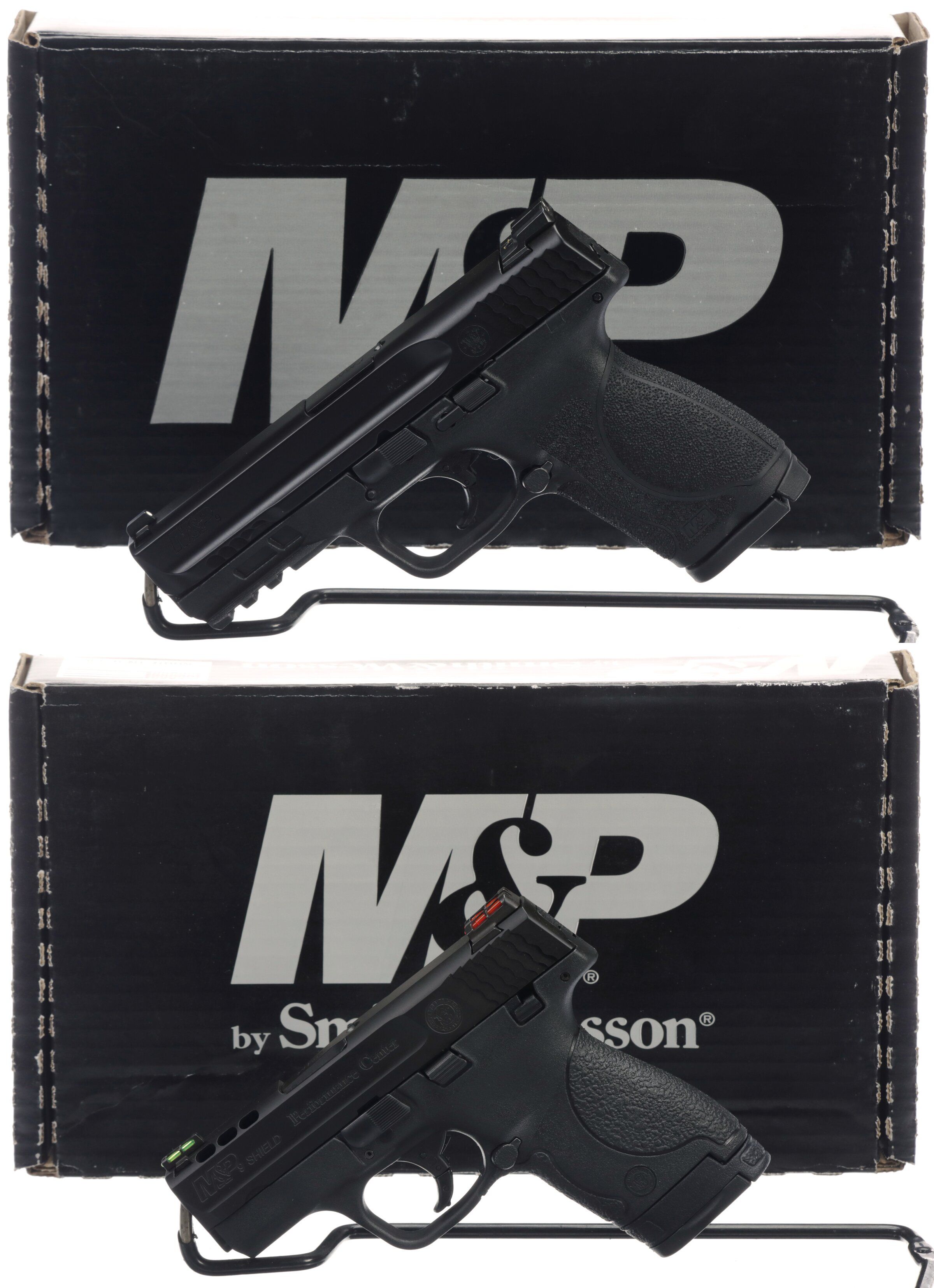 Two Smith & Wesson Semi-Automatic Pistols with Boxes | Rock Island Auction