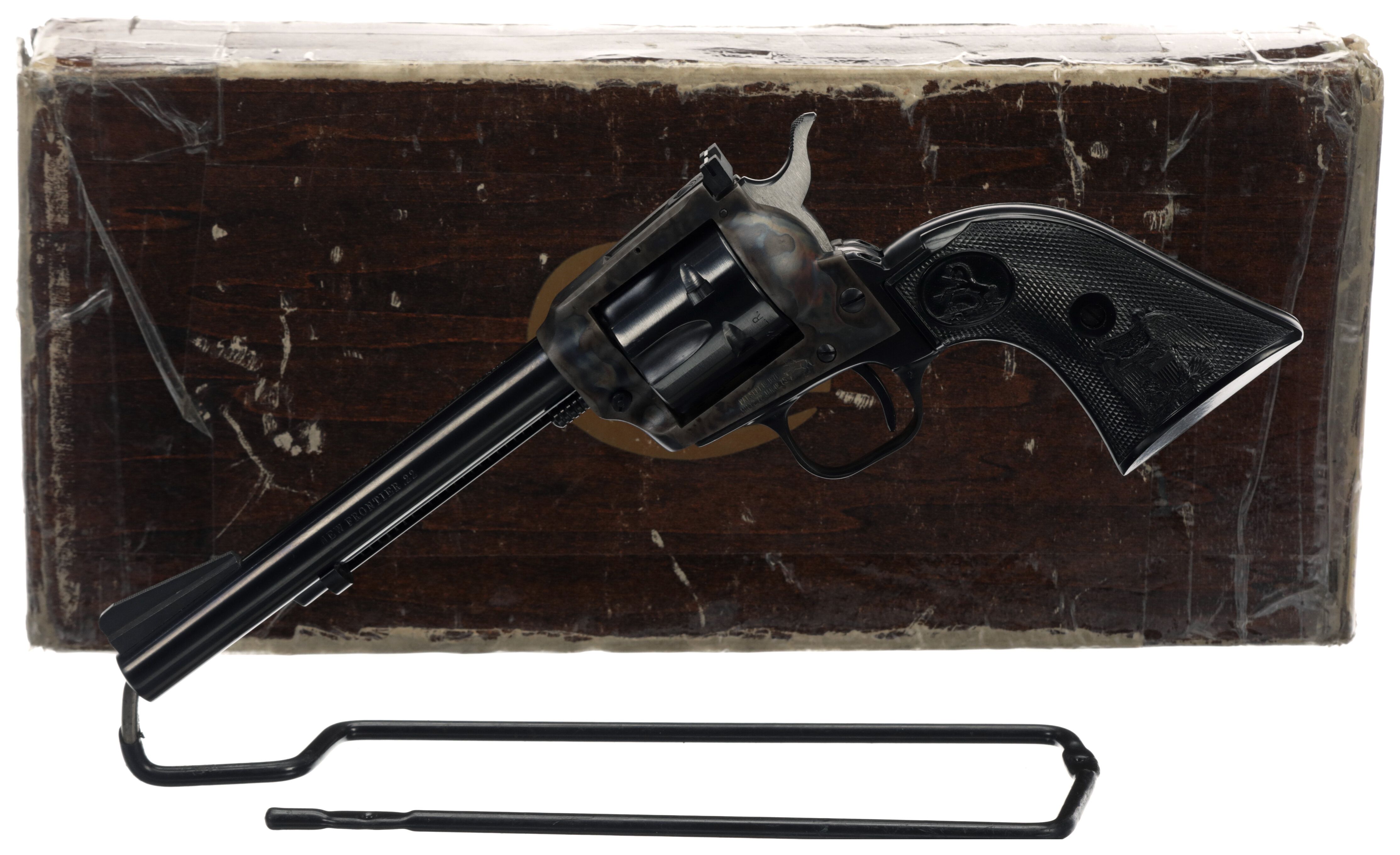 Colt New Frontier .22 Single Action Revolver with Box | Rock Island Auction