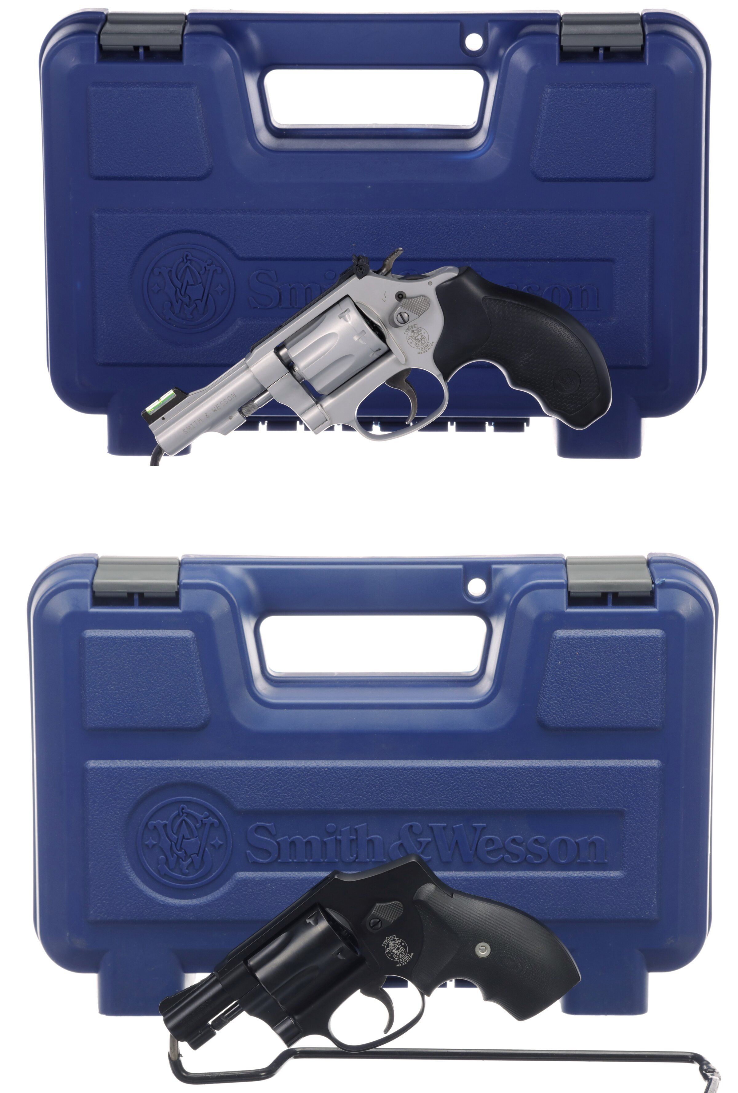 Two Smith & Wesson Double Action Revolvers with Cases | Rock Island Auction