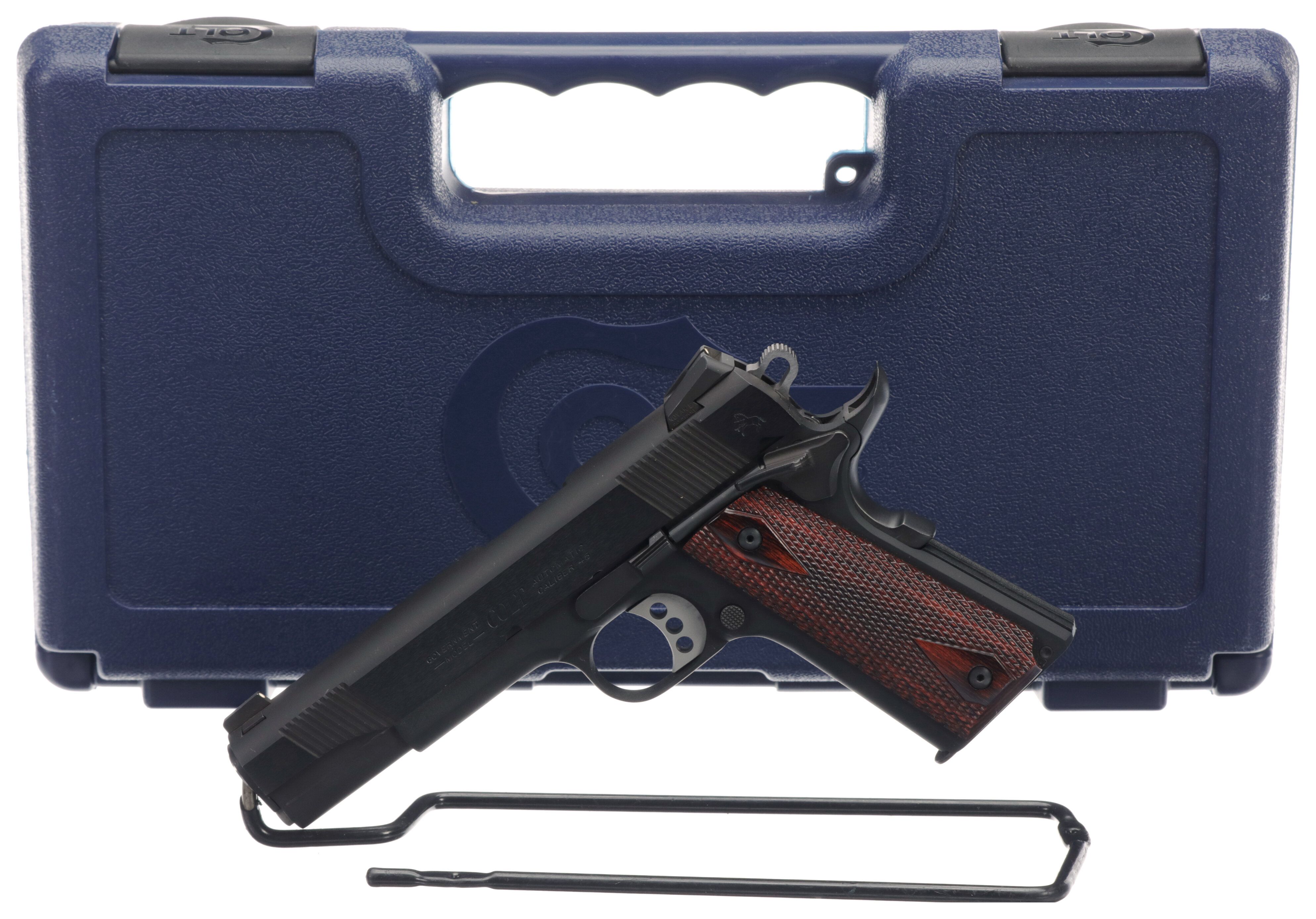 Colt Lightweight Government Model Pistol with Case | Rock Island Auction