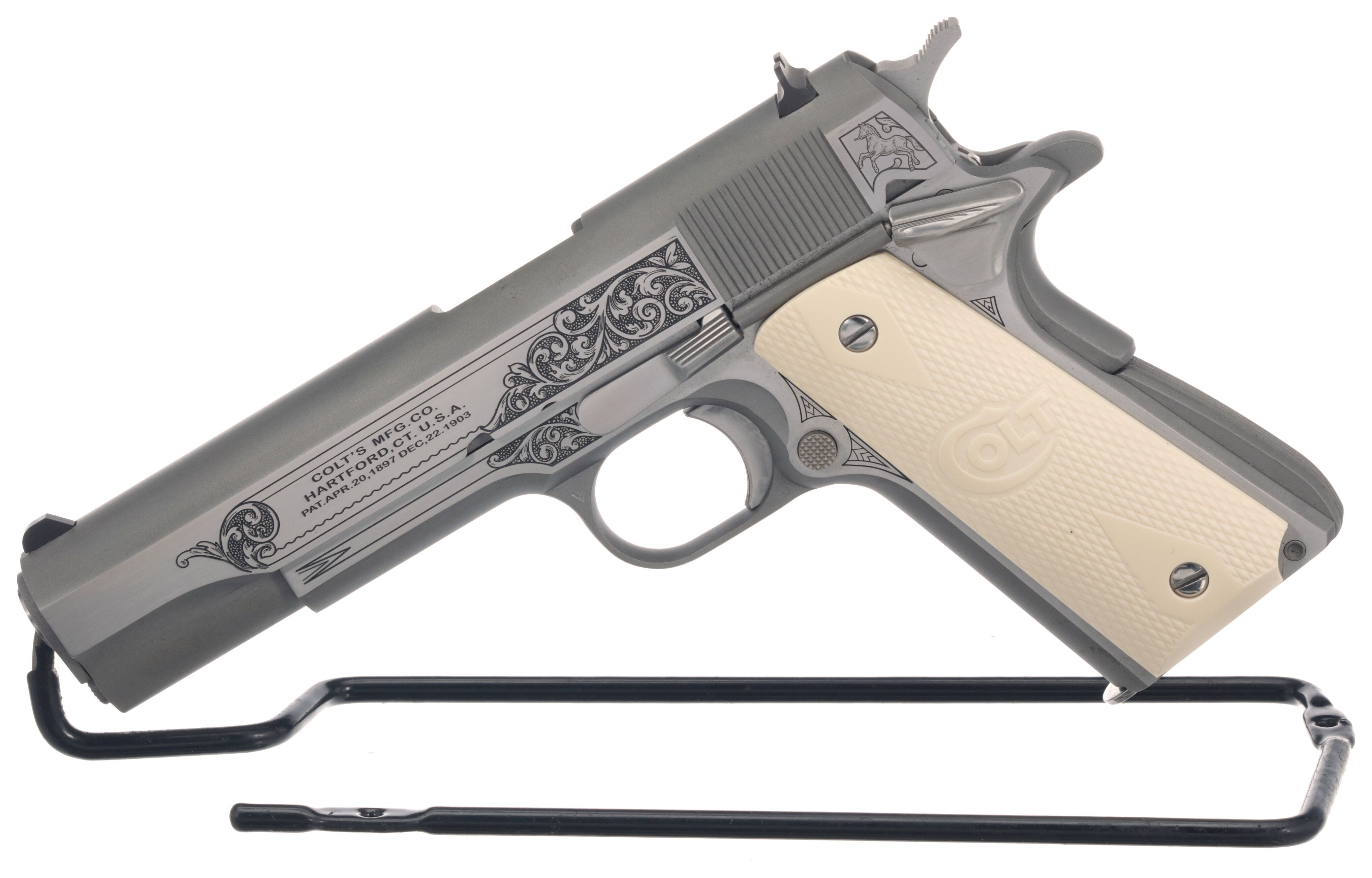 Colt Series 70 Government Model Glahn Talo Edition Pistol | Rock Island ...