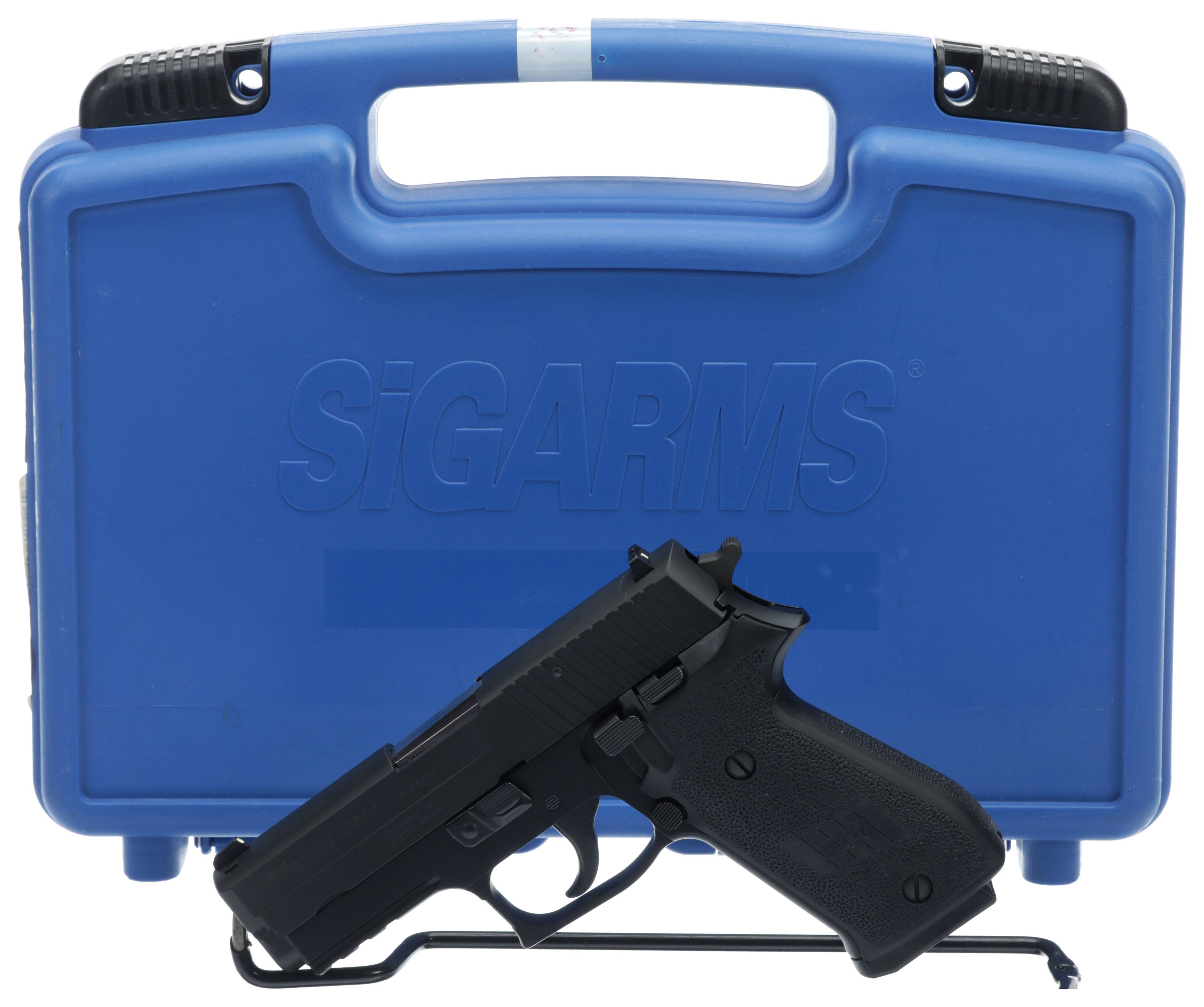 Sig Sauer Model P220 Semi Automatic Pistol With Case Rock Island Auction